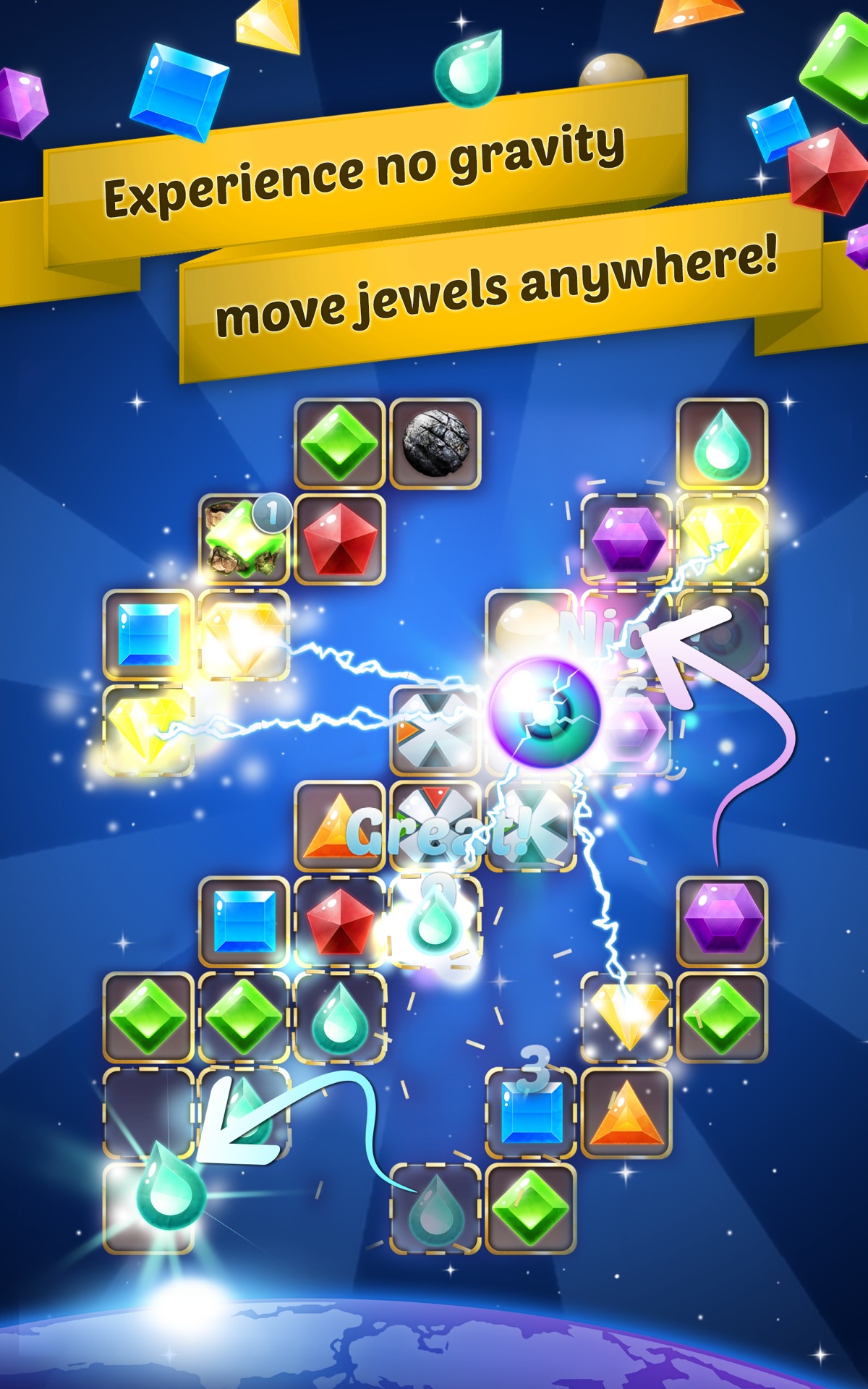 Jewel Galaxy - Application sur Amazon Appstore