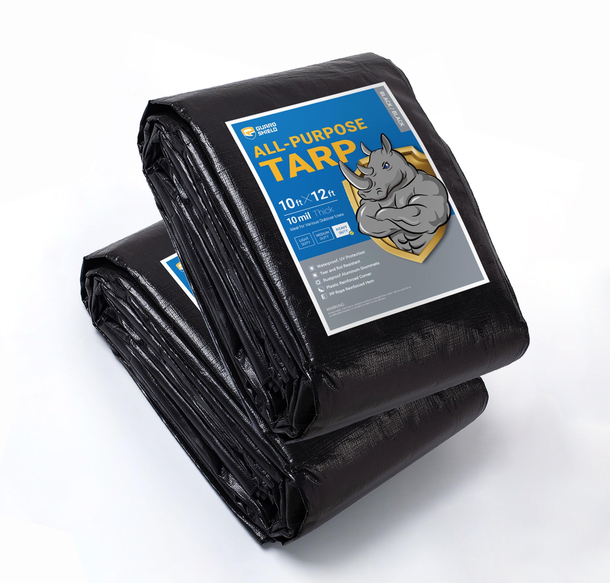 Snapklik.com : GUARD SHIELD Tarps Heavy Duty Waterproof 10x12 Feet ...