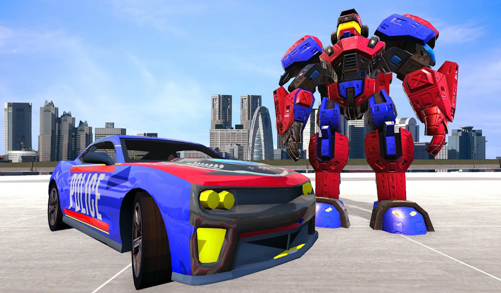 Police Robot Car Hero Transformation : Incredible Monster Robot Super ...