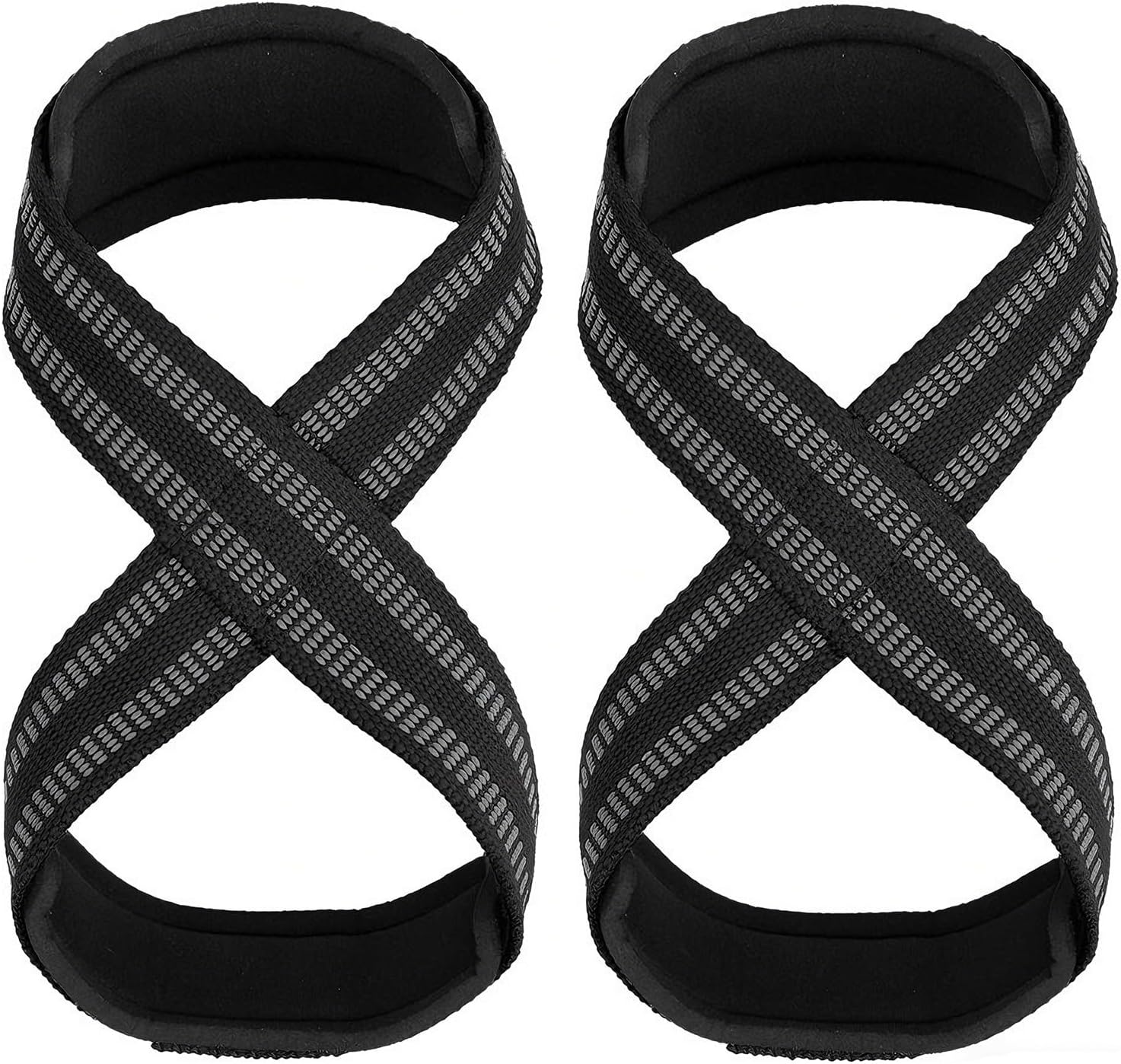 GoodTool Figure 8 Weight Lifting Straps, Anti-Slip Wrist Support Wraps ...