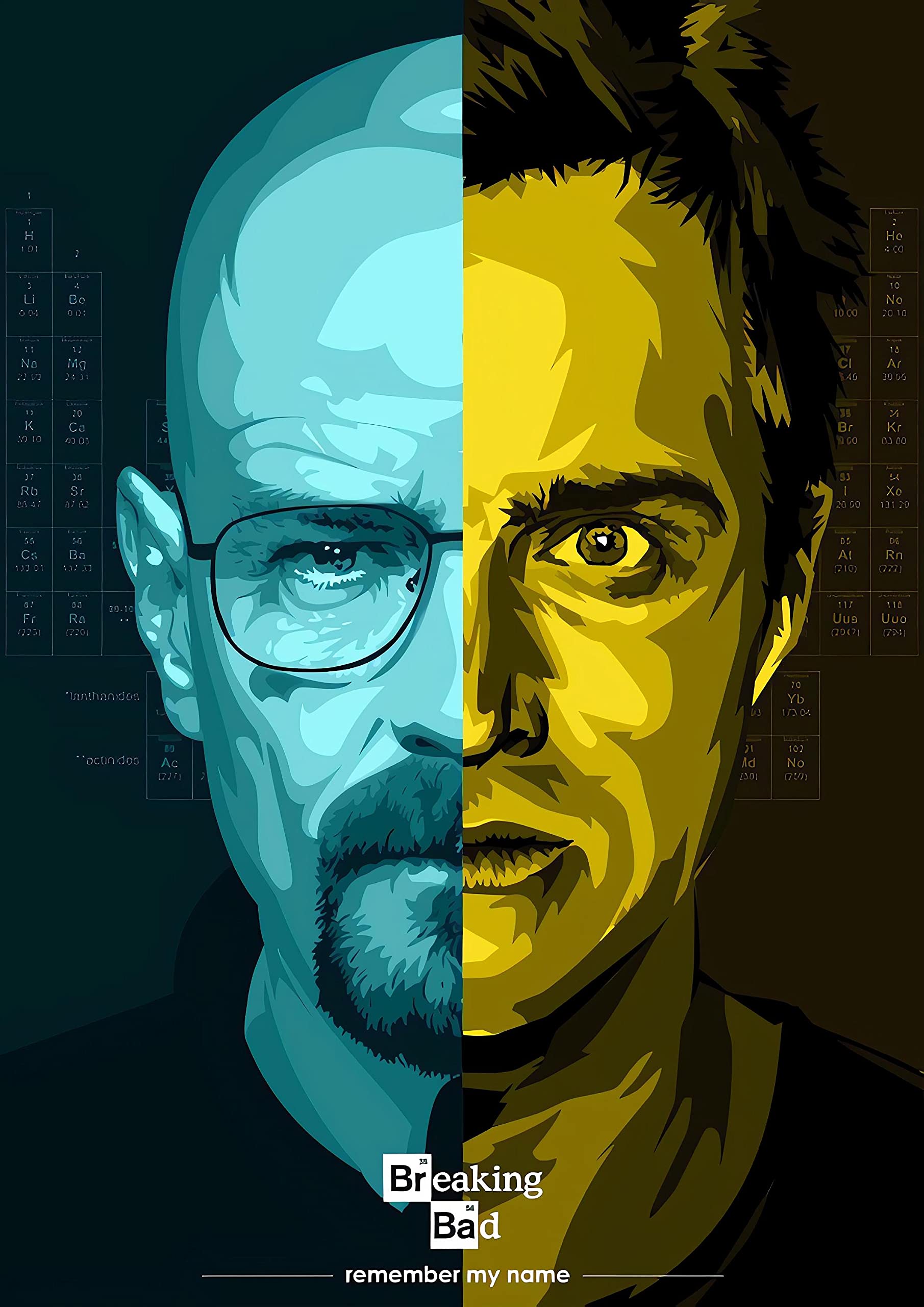 Jesse Pinkman And Walter White Fan Art