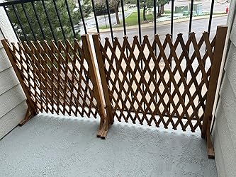 Amazon.com : MYOYAY 2PCS Extendable Instant Fence Expandable ...