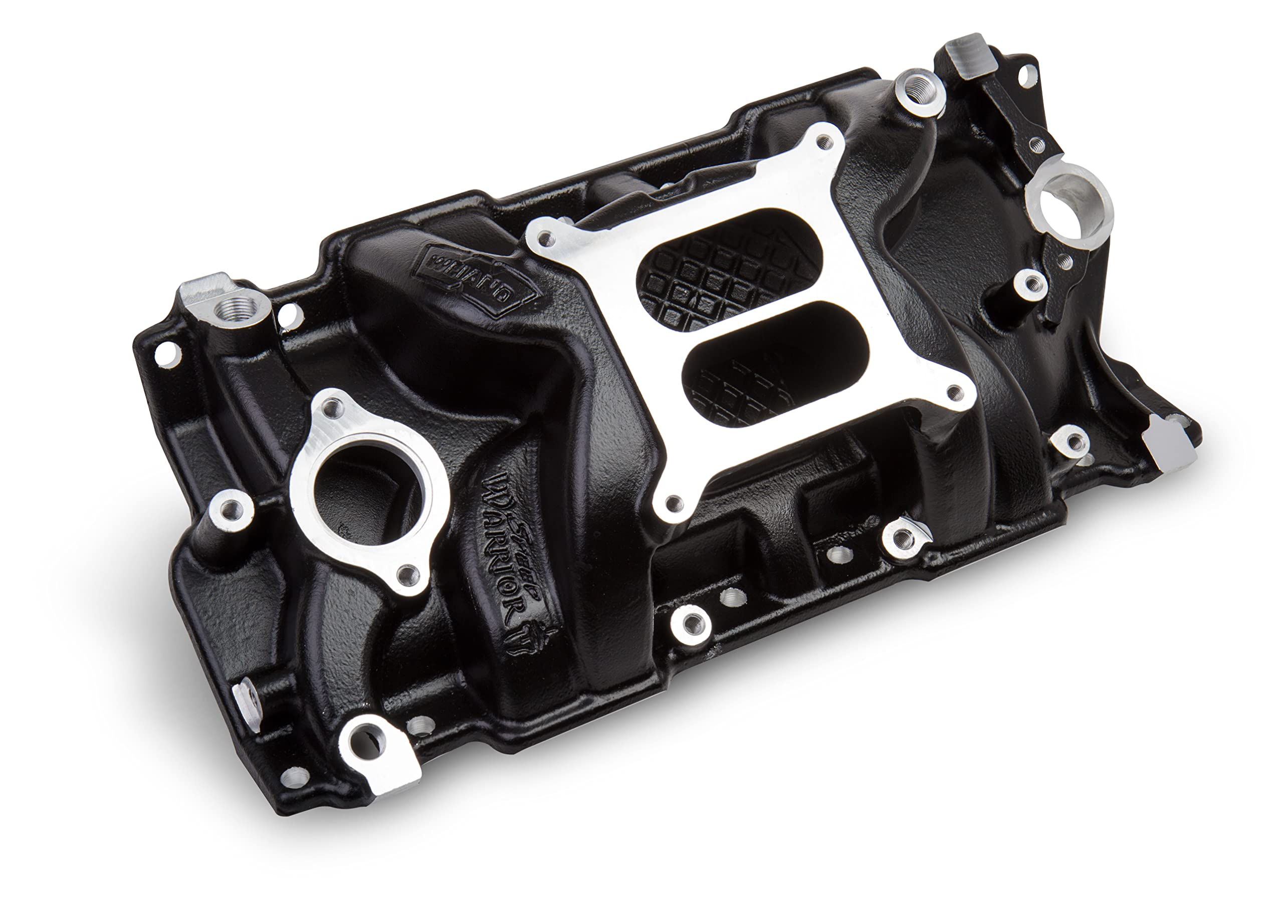 Amazon.com: Weiand 8150BK Speed Warrior Intake - Chevy Small Block V8 ...