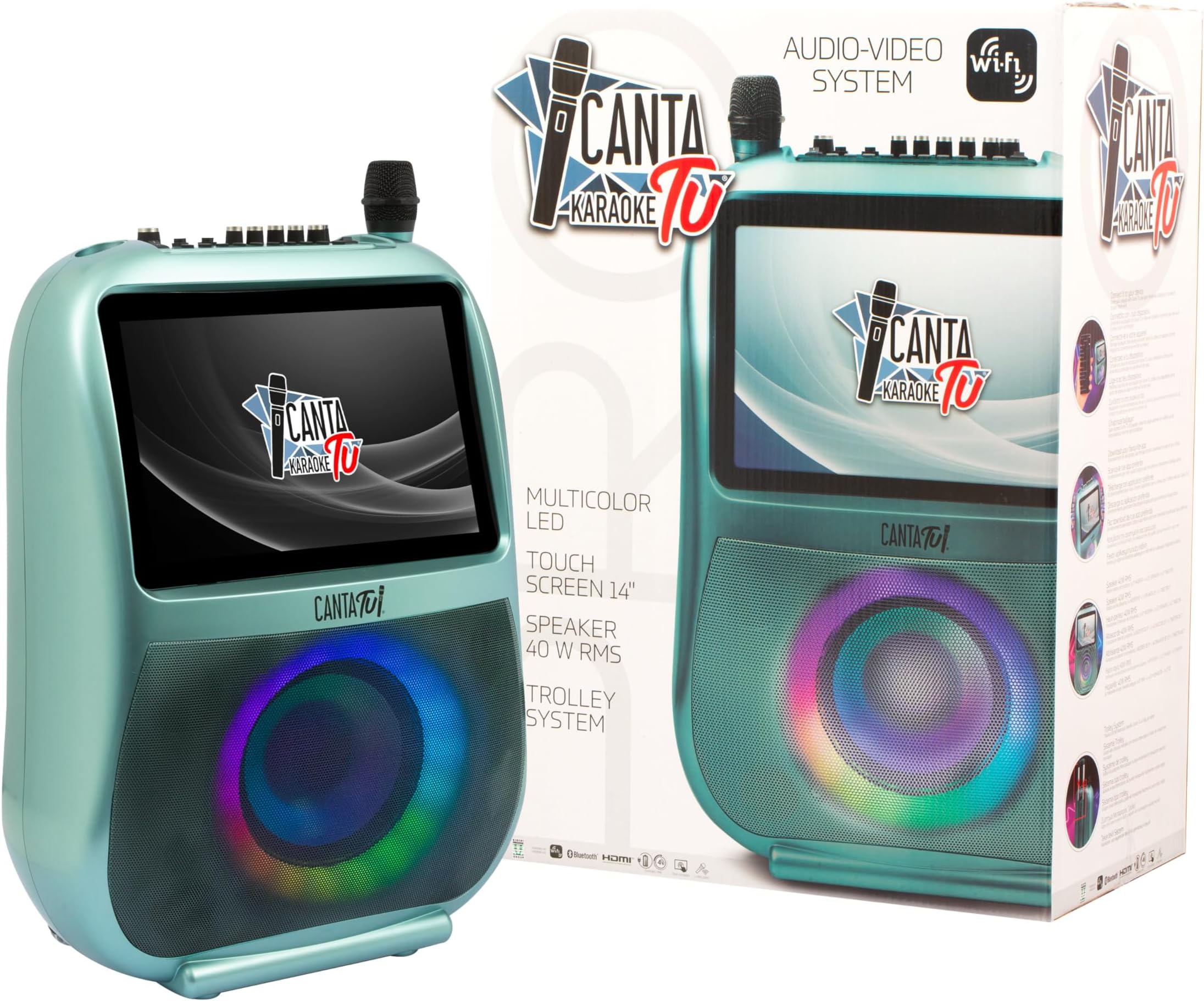 Amazon.es: CANTA TU Sistema de Audio y Video portátil para Llevar la diversión a Cualquier Lugar ...