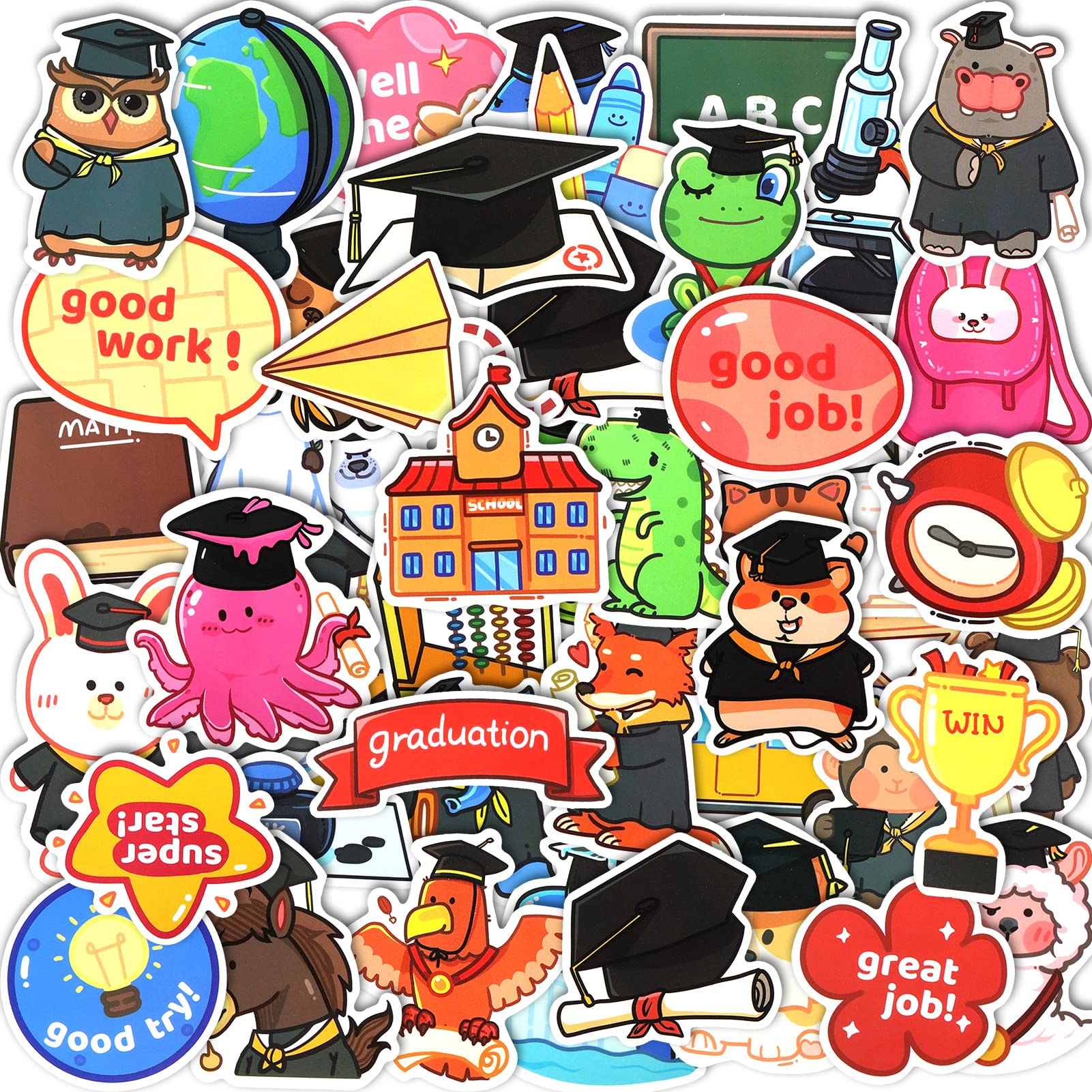 Amazon.com: HOWAF Preschool Graduation Stickers 2023 College Stickers ...