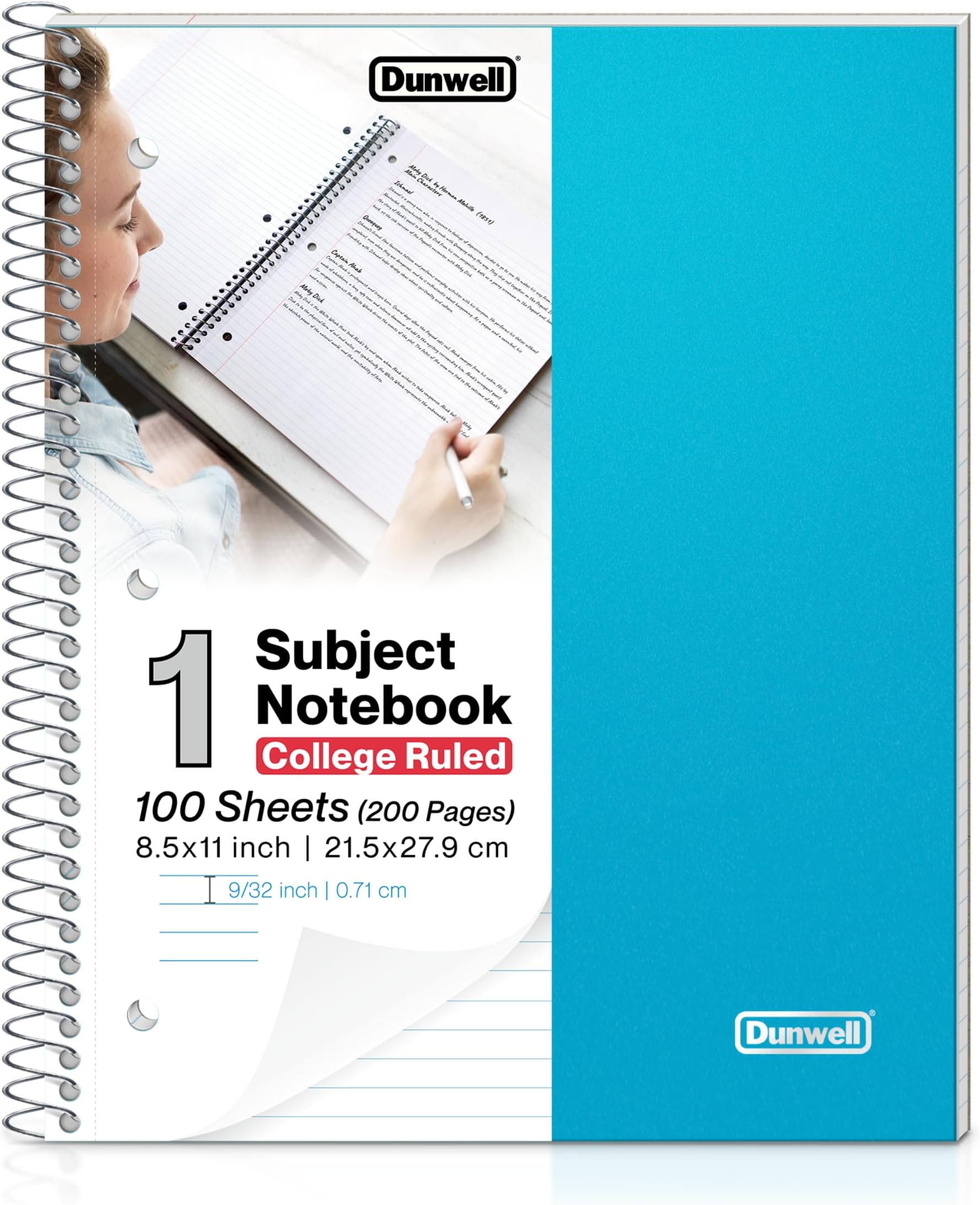 Amazon.com : Five Star Spiral Notebook, 1 Subject, Wide Ruled Paper, 10 ...