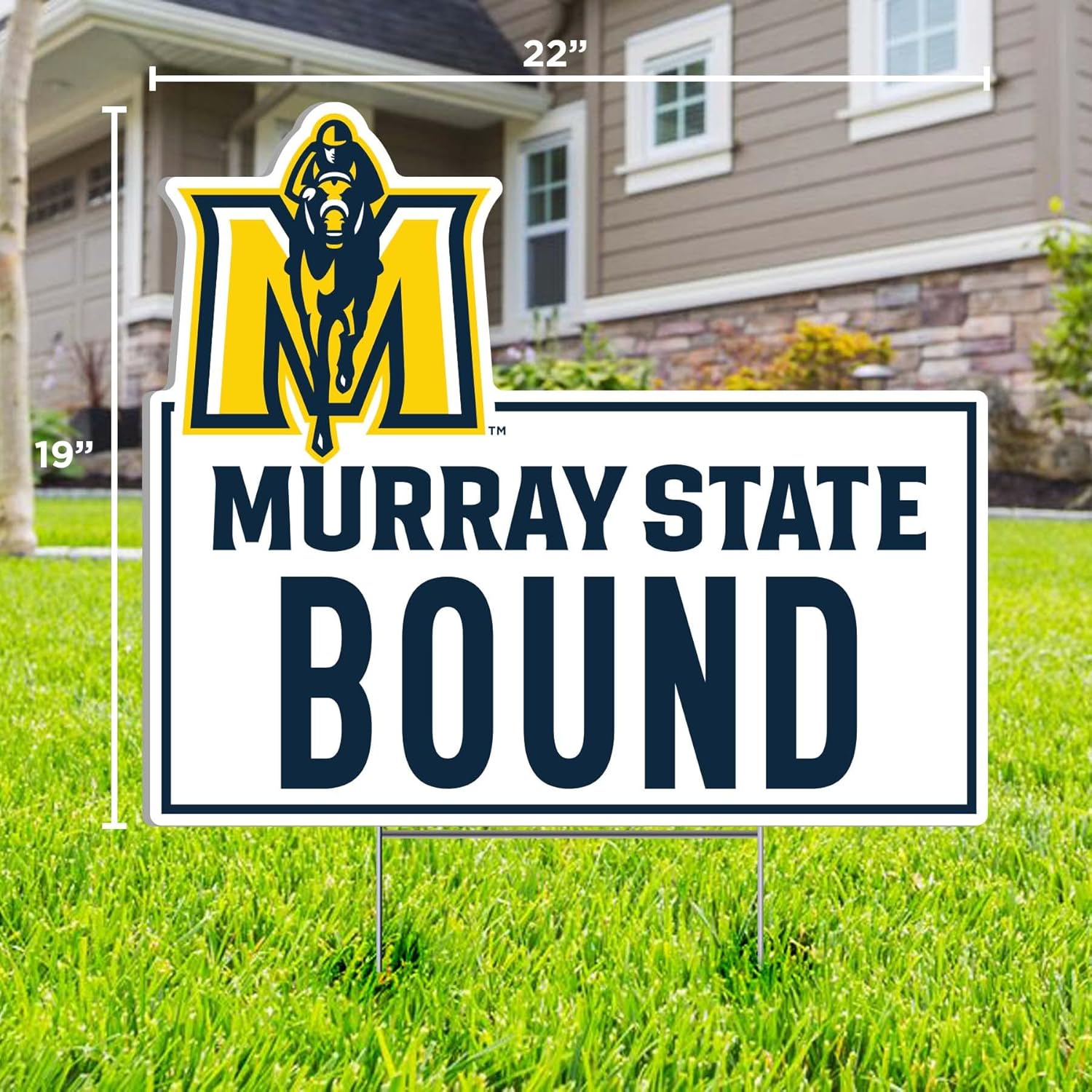 Amazon.com : Murray State University Bound Lawn Sign (Officially ...
