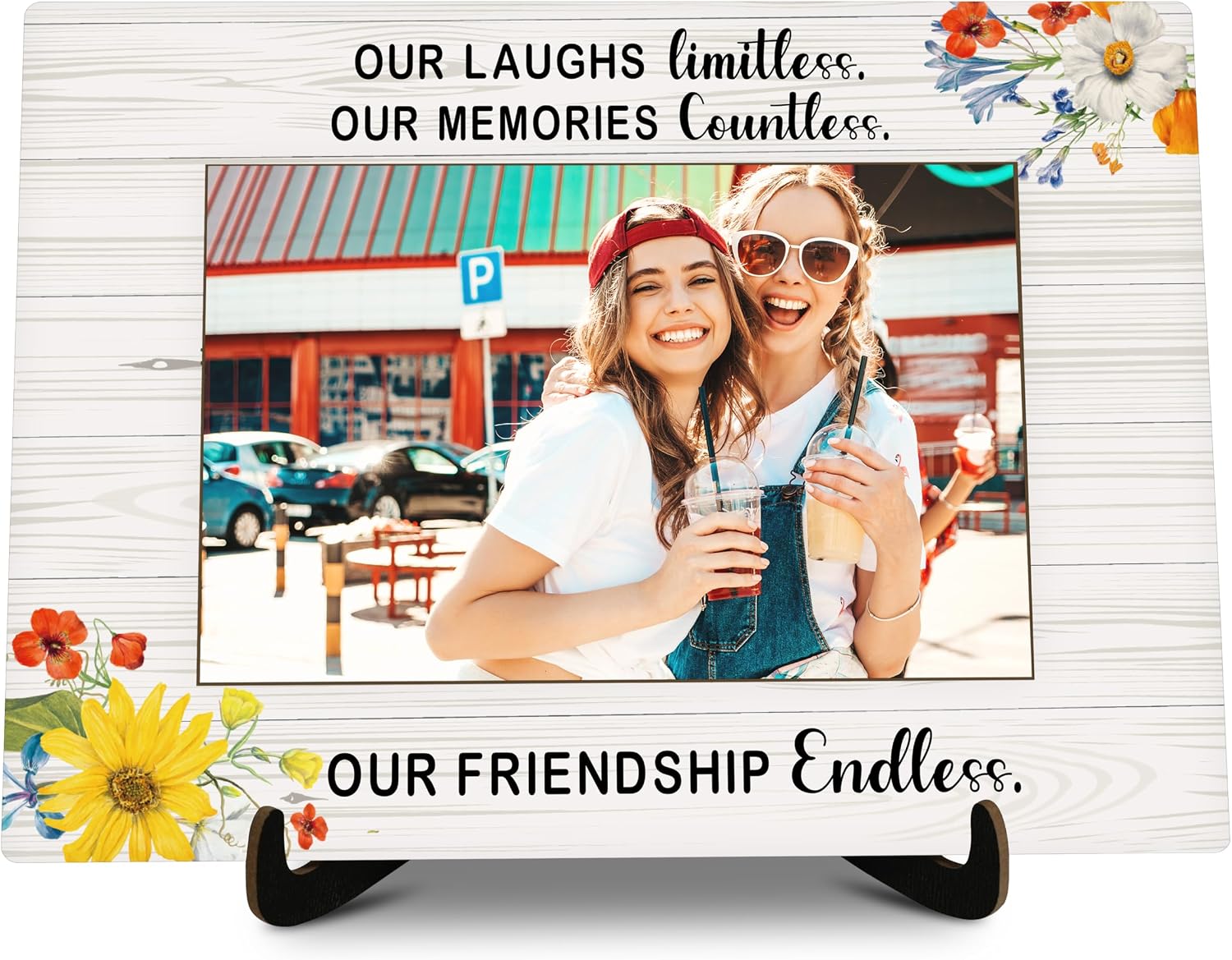 Amazon.com - valucise Best Friends Pictures Frame, Friendship Endless ...