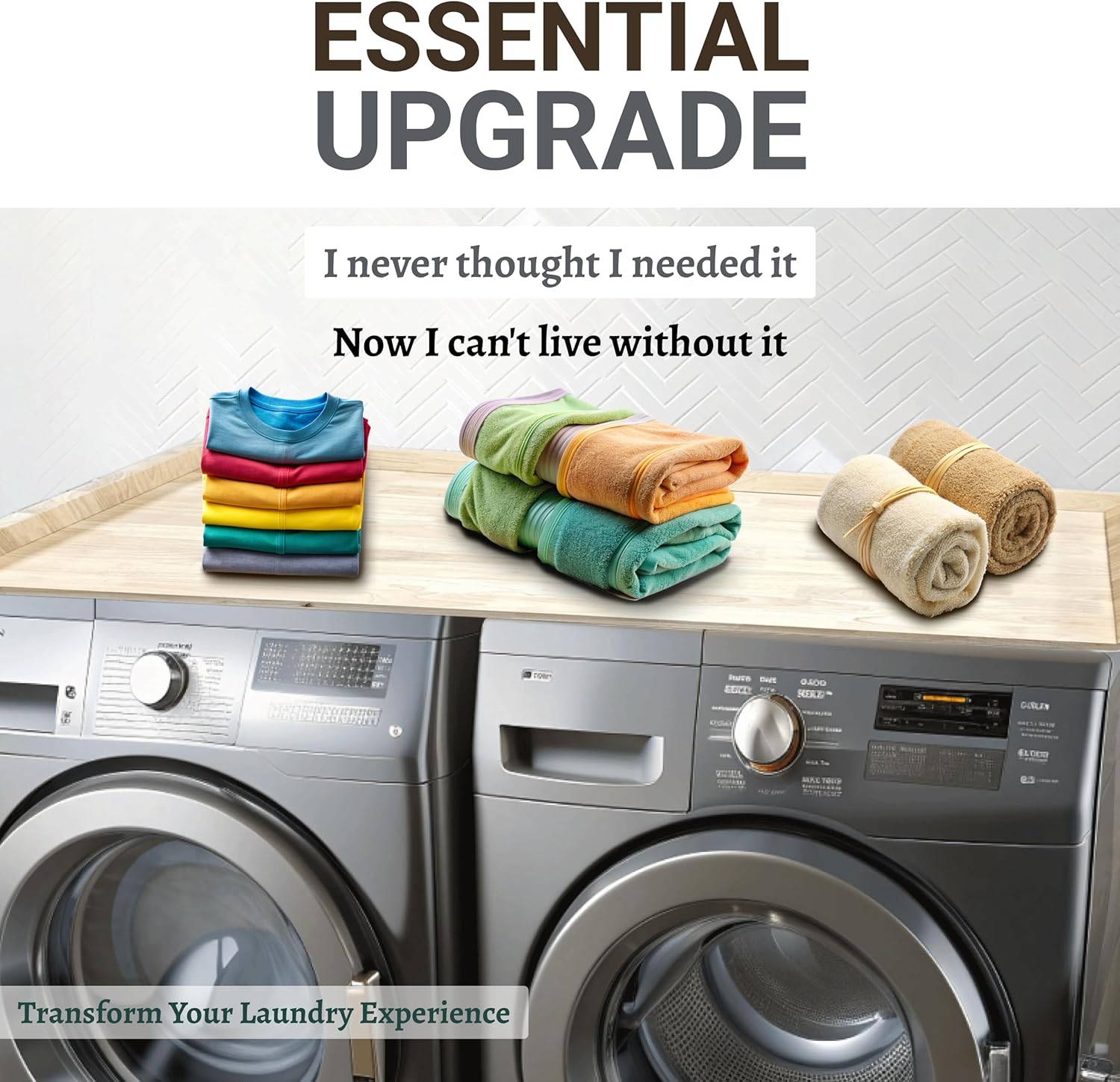 Skywin Washer Dryer Countertop - Real Wood Butcher Philippines | Ubuy