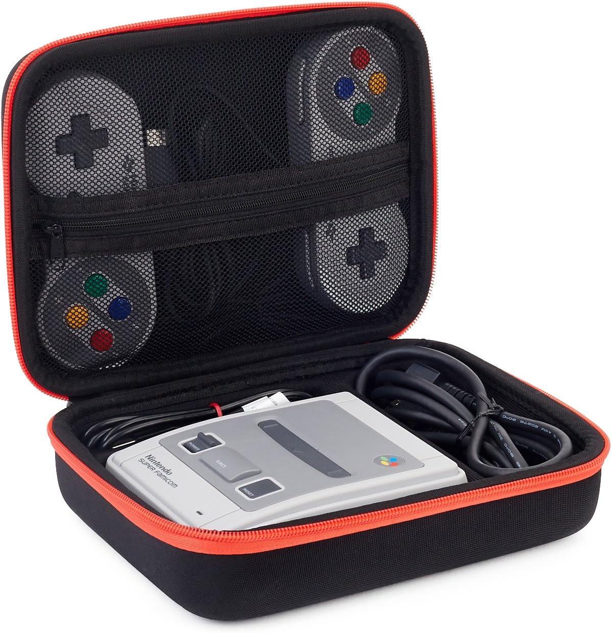 Amazon.com: SNES Classic Mini Case, Opaza Portable Travel Carrying Mini ...