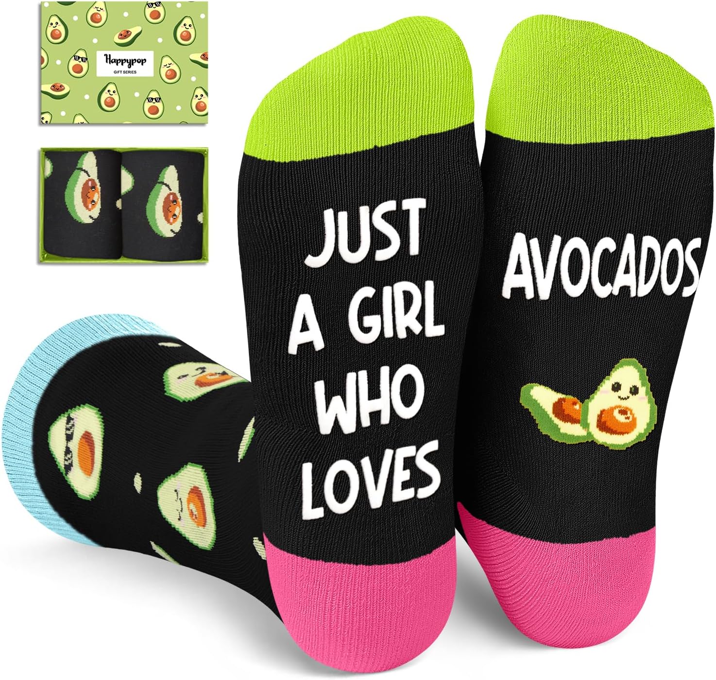 Amazon.com: HAPPYPOP Funny Avocado Gifts for Women Girls - Novelty ...