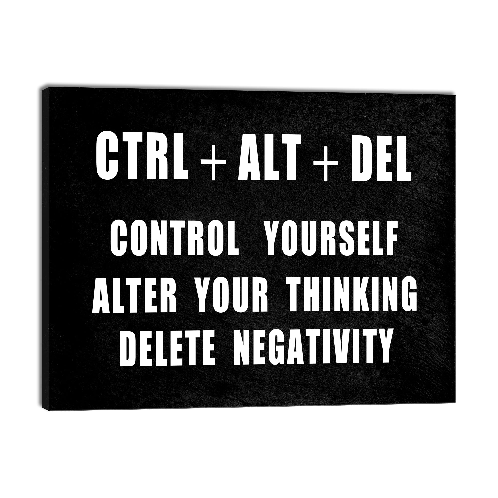 Amazon.com: Pyradecor Motivational CTRL+ALT+DEL Classroom Positive ...