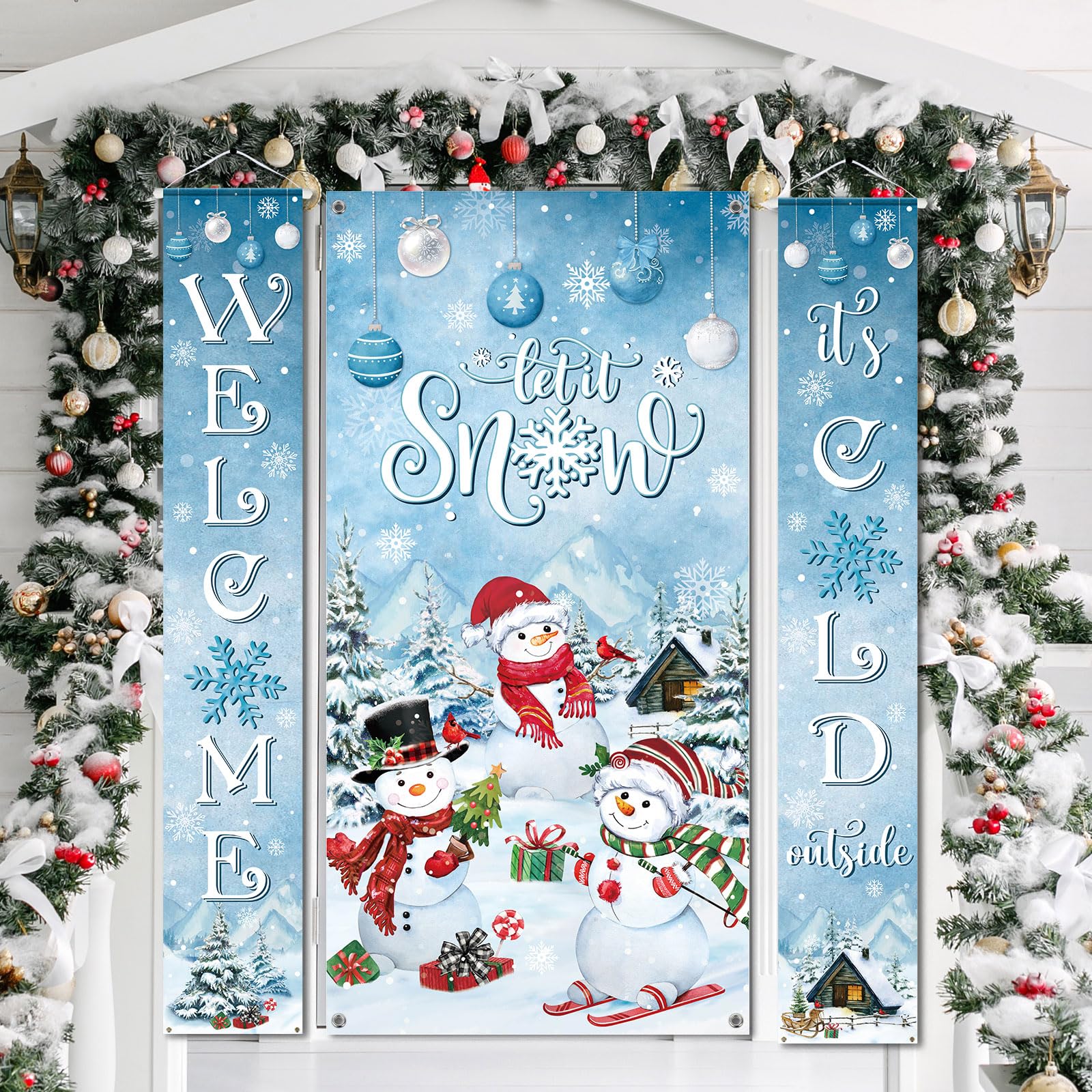 Winter Wonderland Door Design