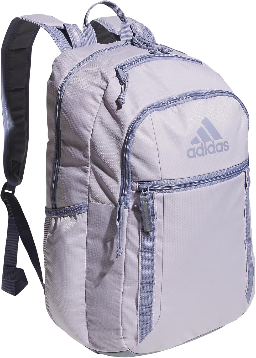 Amazon.com | adidas Excel 7 Backpack, Silver Dawn Grey/Grey/Silver ...