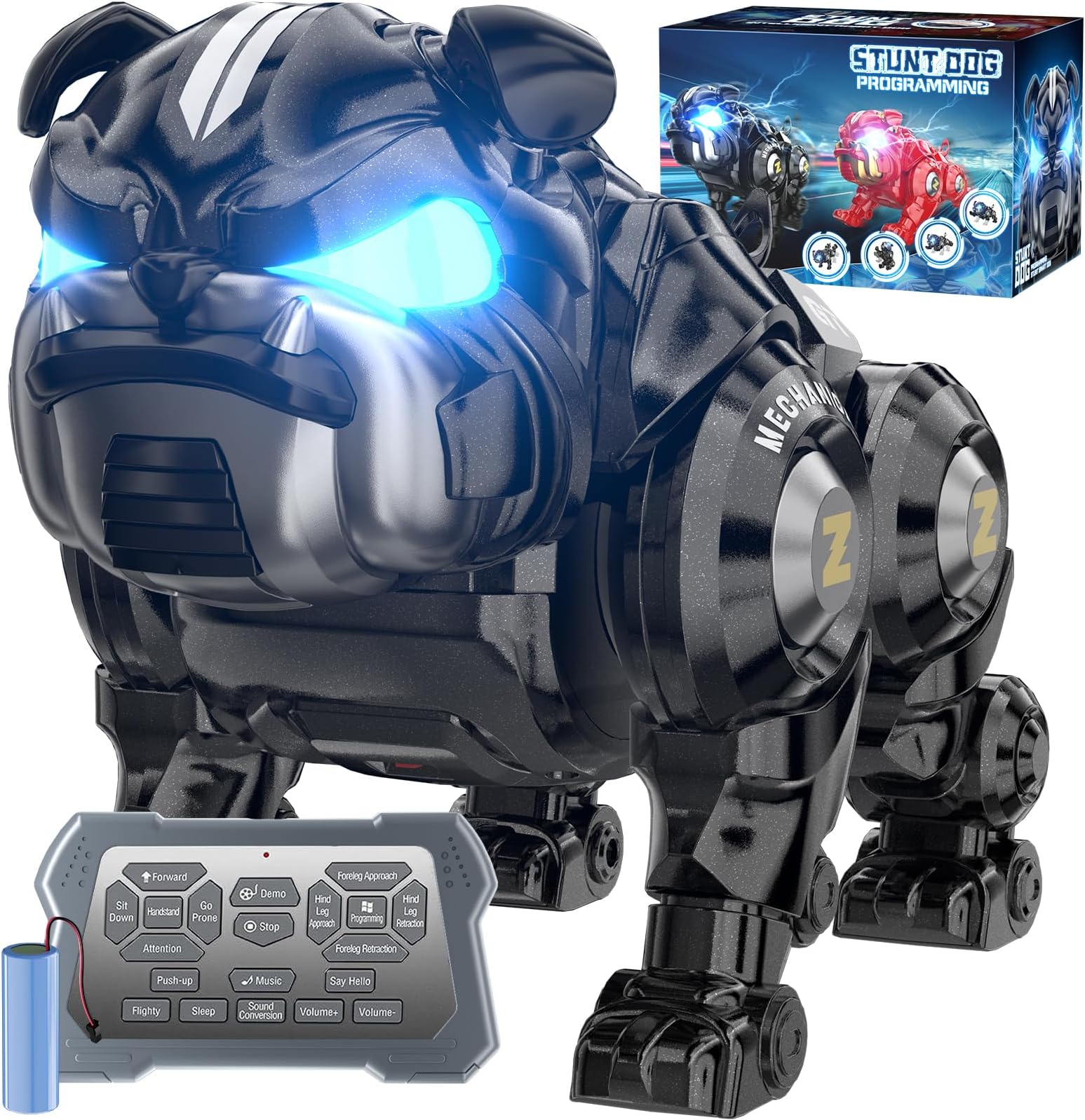 Amazon.com: Blkont Remote Control Robot Dog Toys for Boys, Rechargeable ...