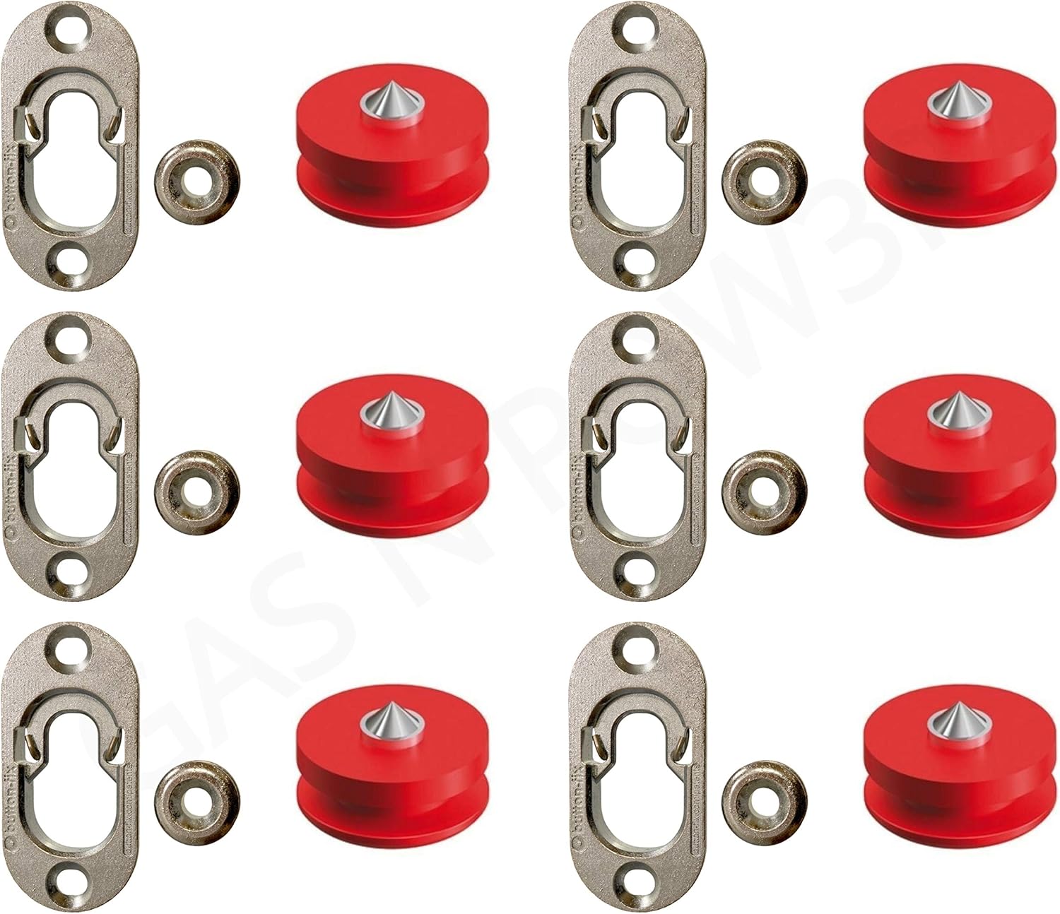 Button Fix Type 1 Metal Fix Bracket Fixing with Stainless Steel ...