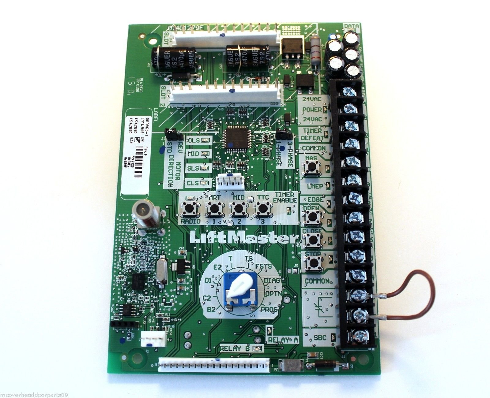 LiftMaster Commercial Garage Door Opener L5 Logic Control Board ...