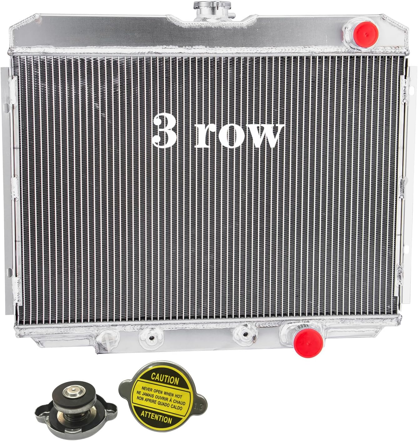 Amazon.com: 3Row Aluminum Radiators for 1967 1968 1969 1970 Ford ...