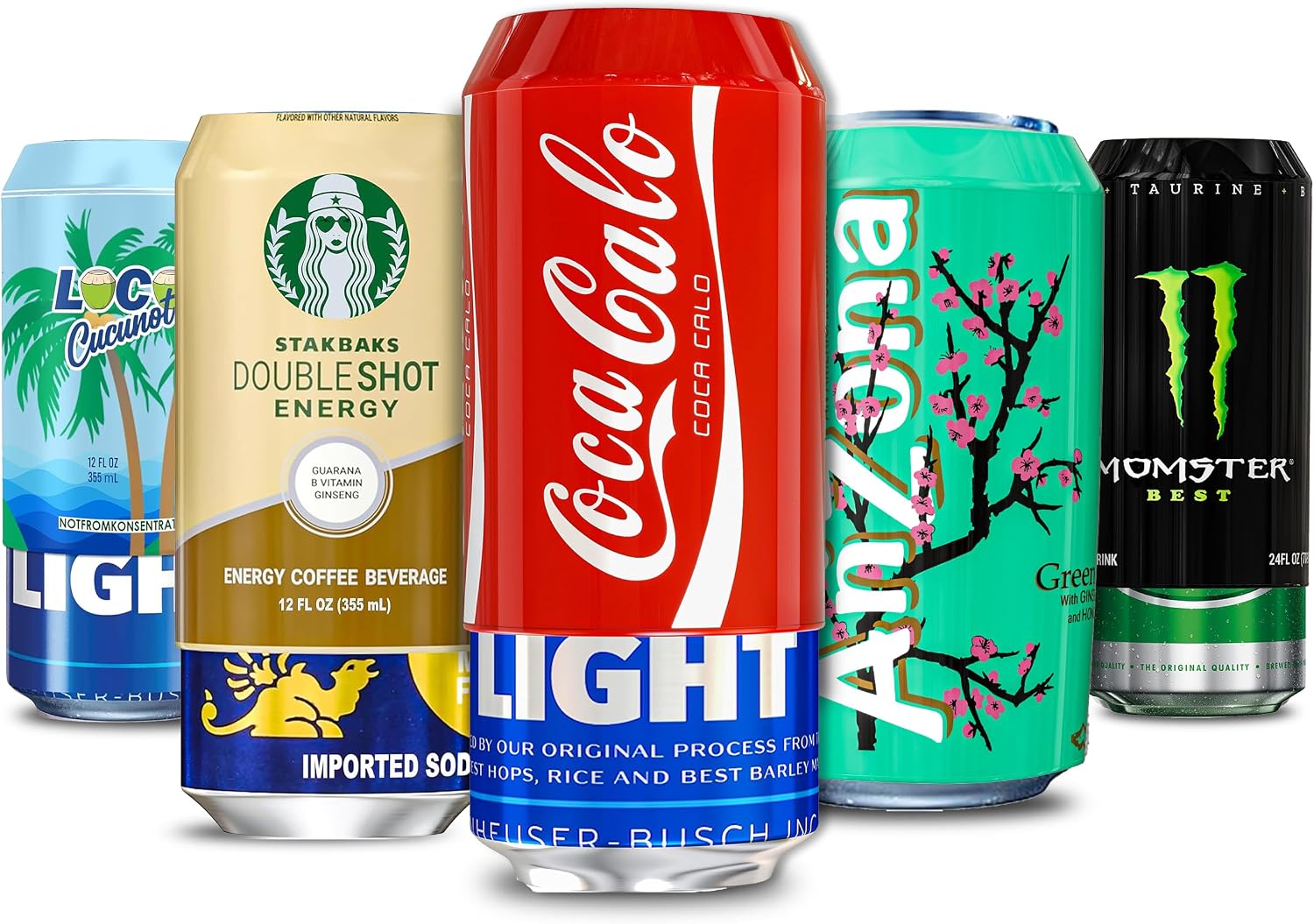 Amazon.com: Skywin Silicone Can Sleeve - 5 Pack with Mix Can Cover Soda ...