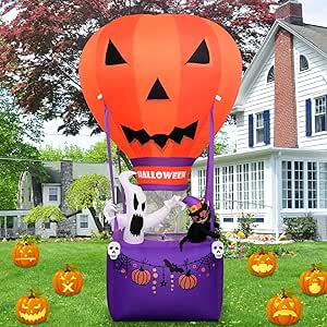 Amazon.com: HYRIXDIRECT 7Ft Halloween Inflatables Outdoor Decorations ...