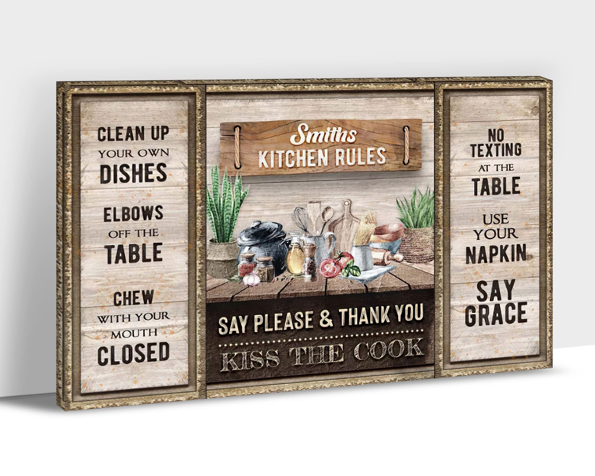 Kitchen Clean Up Signs