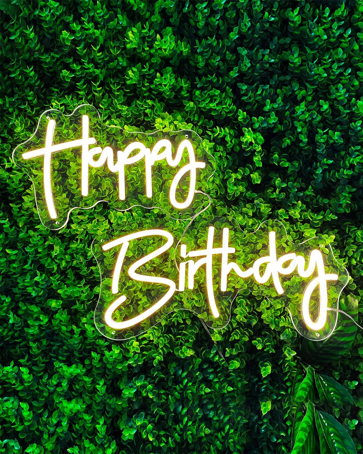 Amazon.com : Happy Birthday Neon Sign、Neon Happy Birthday Sign、Happy ...