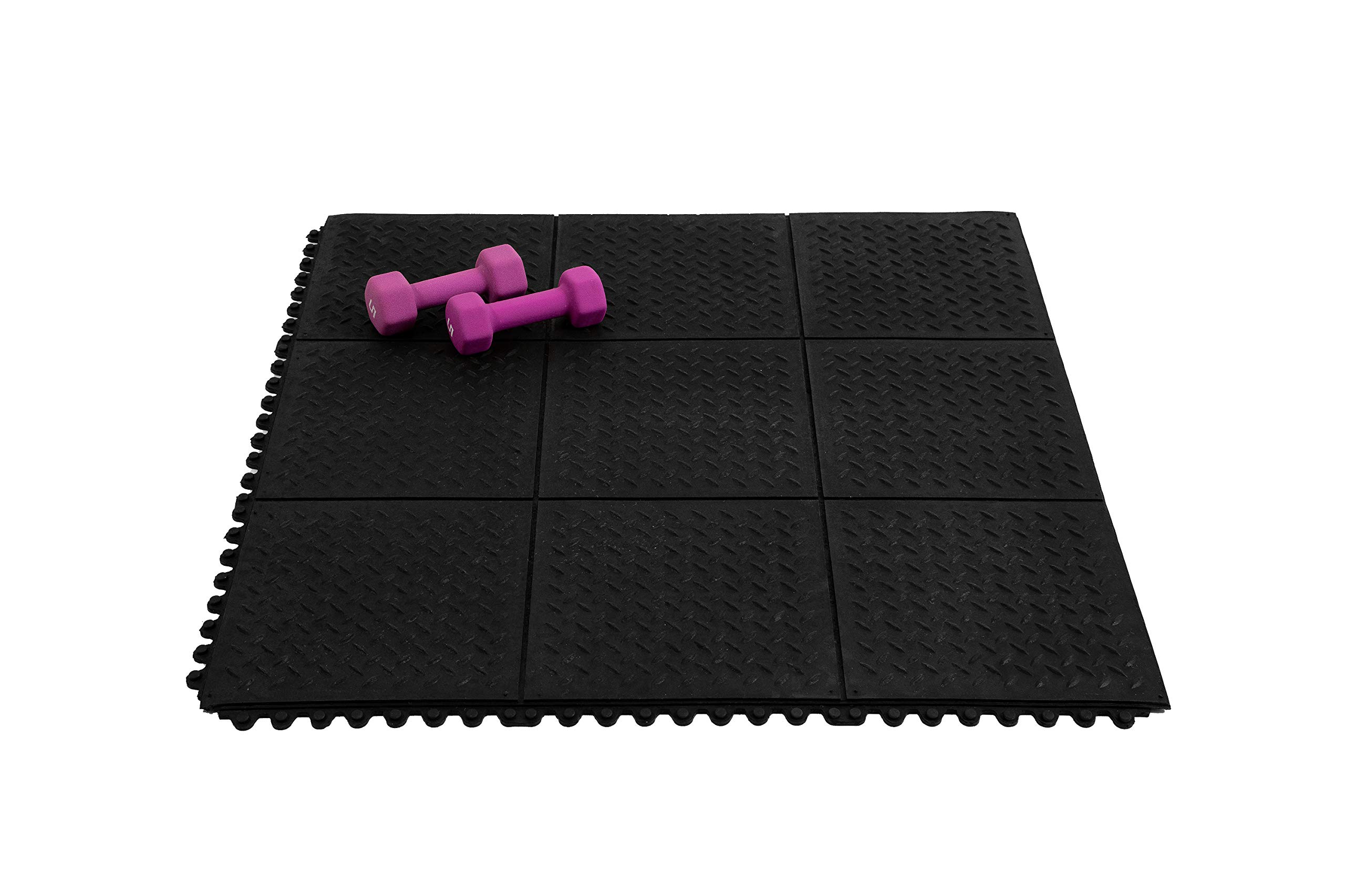 Snapklik.com : IncStores 5/8 Inch Thick Evolution Rubber Interlocking ...