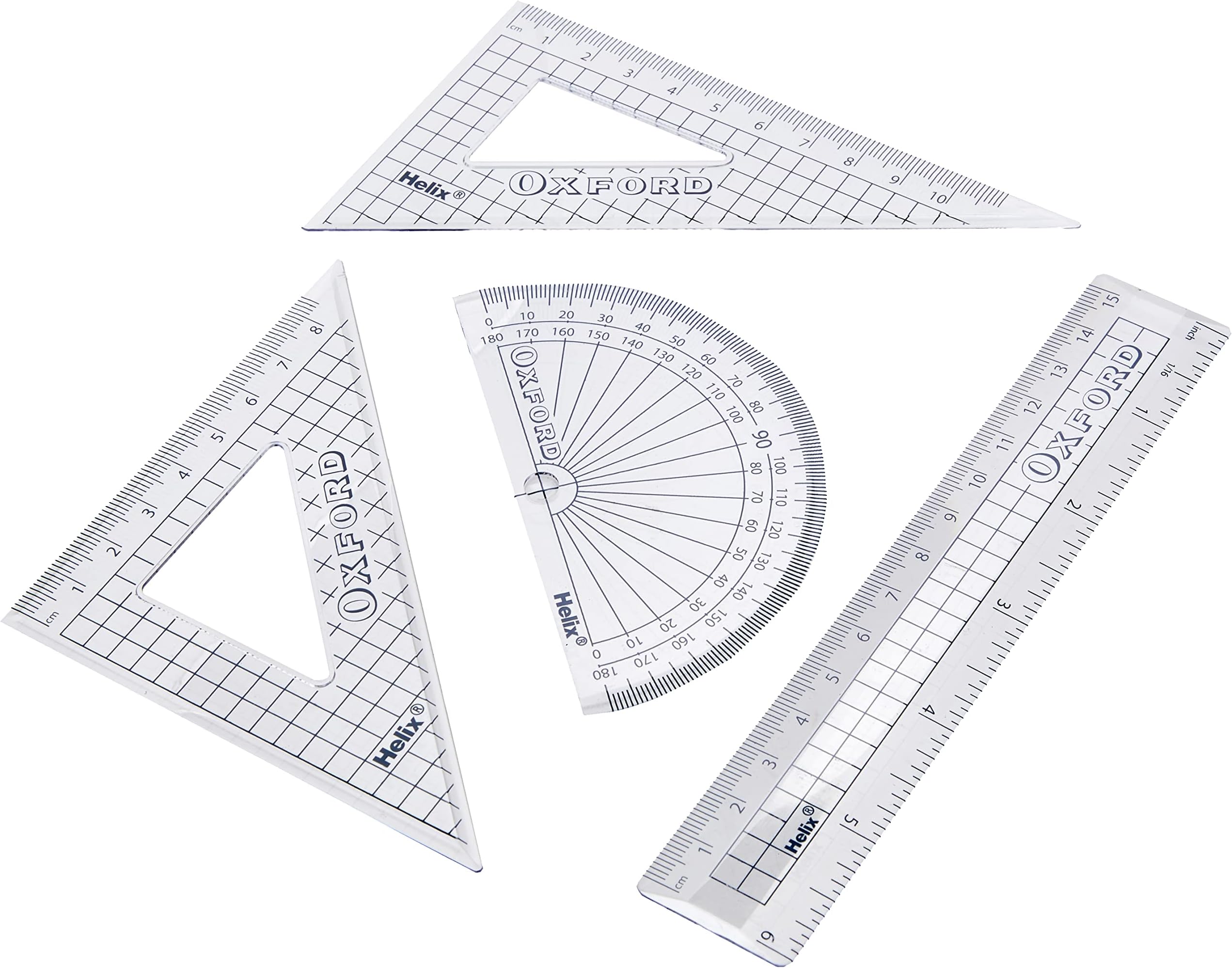 Amazon.com : Helix Oxford 15cm Geometry Set : Office Products