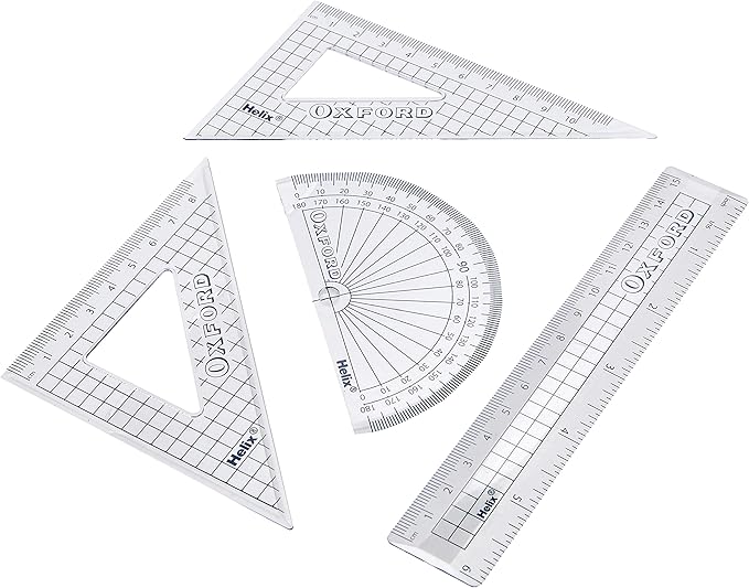 Helix Oxford 15cm Geometry Set : Amazon.co.uk: Stationery & Office Supplies