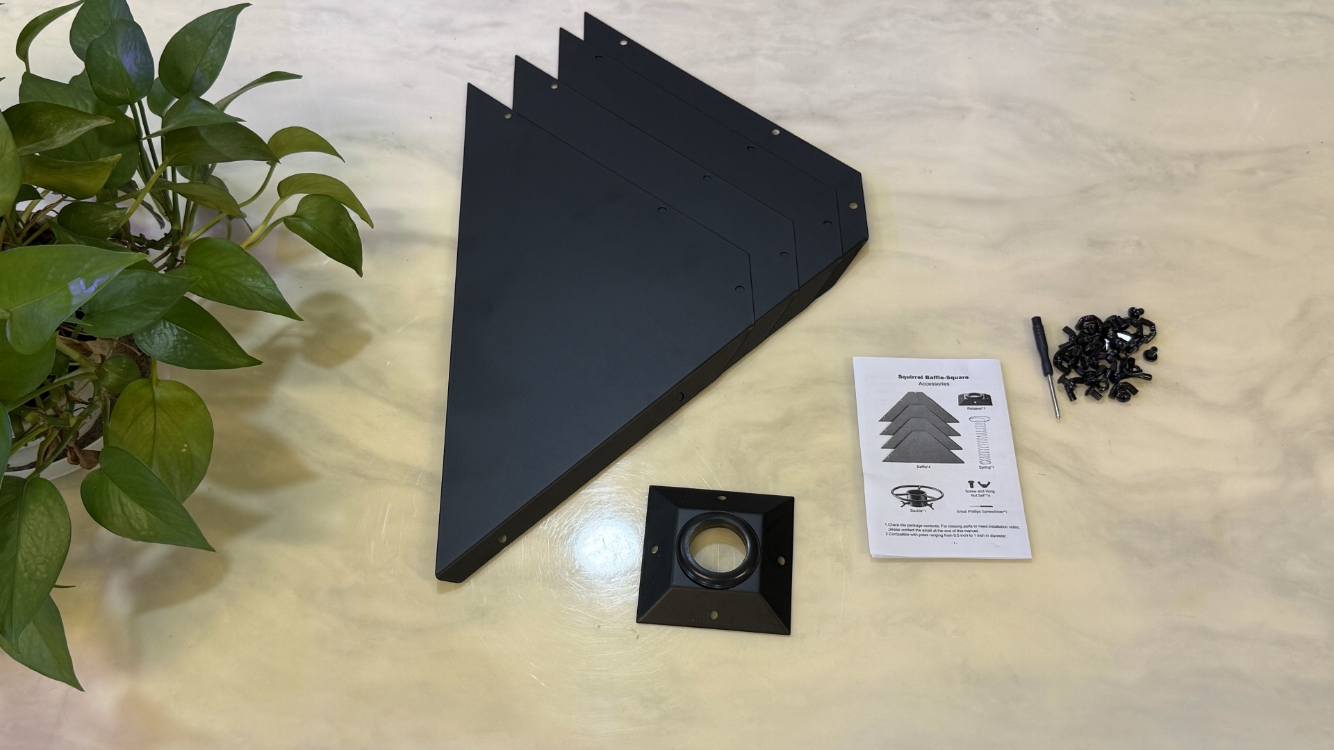 Watch How to assemble metal square baffles on Amazon Live
