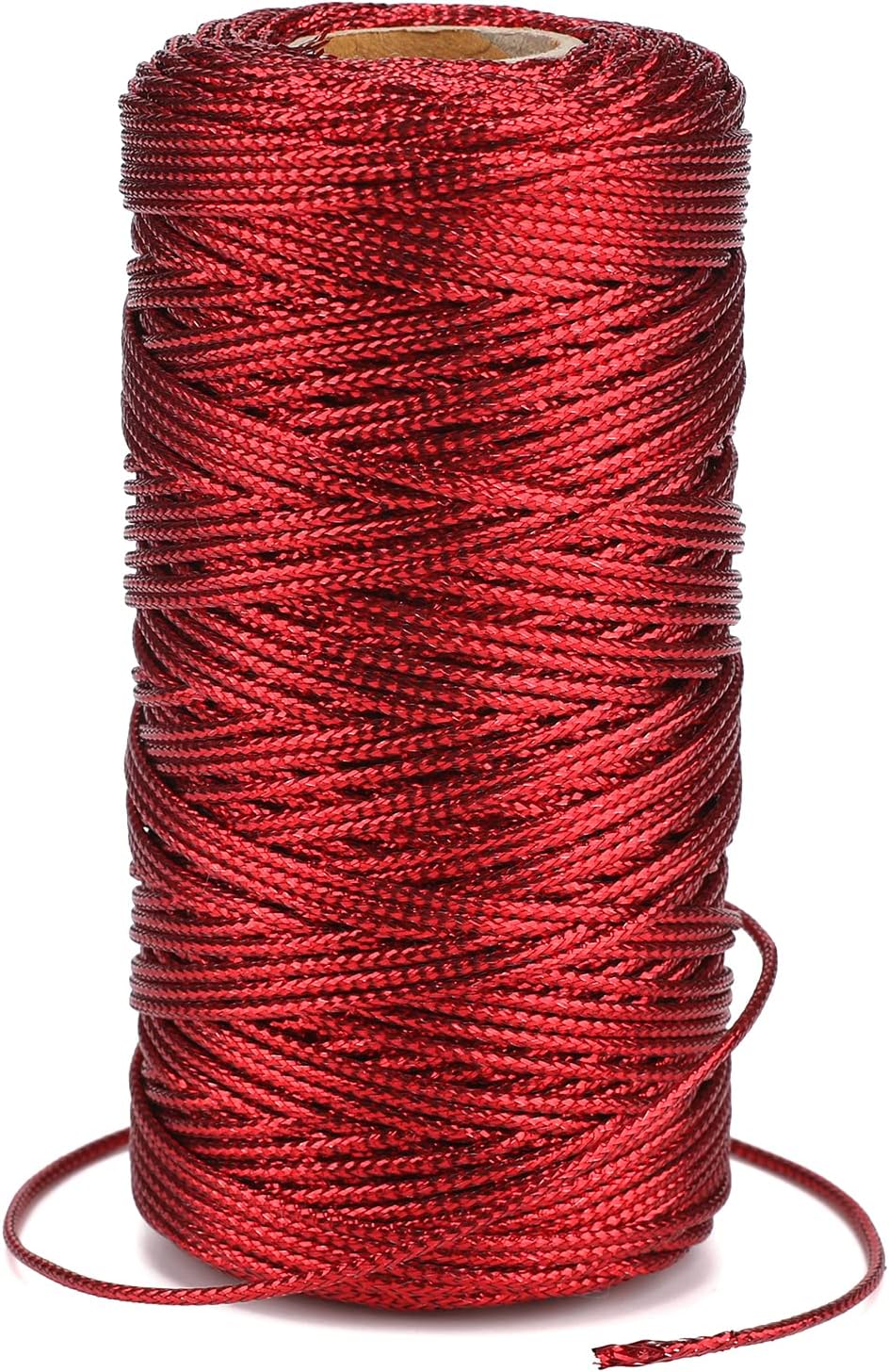 G2PLUS 100M Red Thread String Twine, 1.5mm Polyester String Cord, Non ...