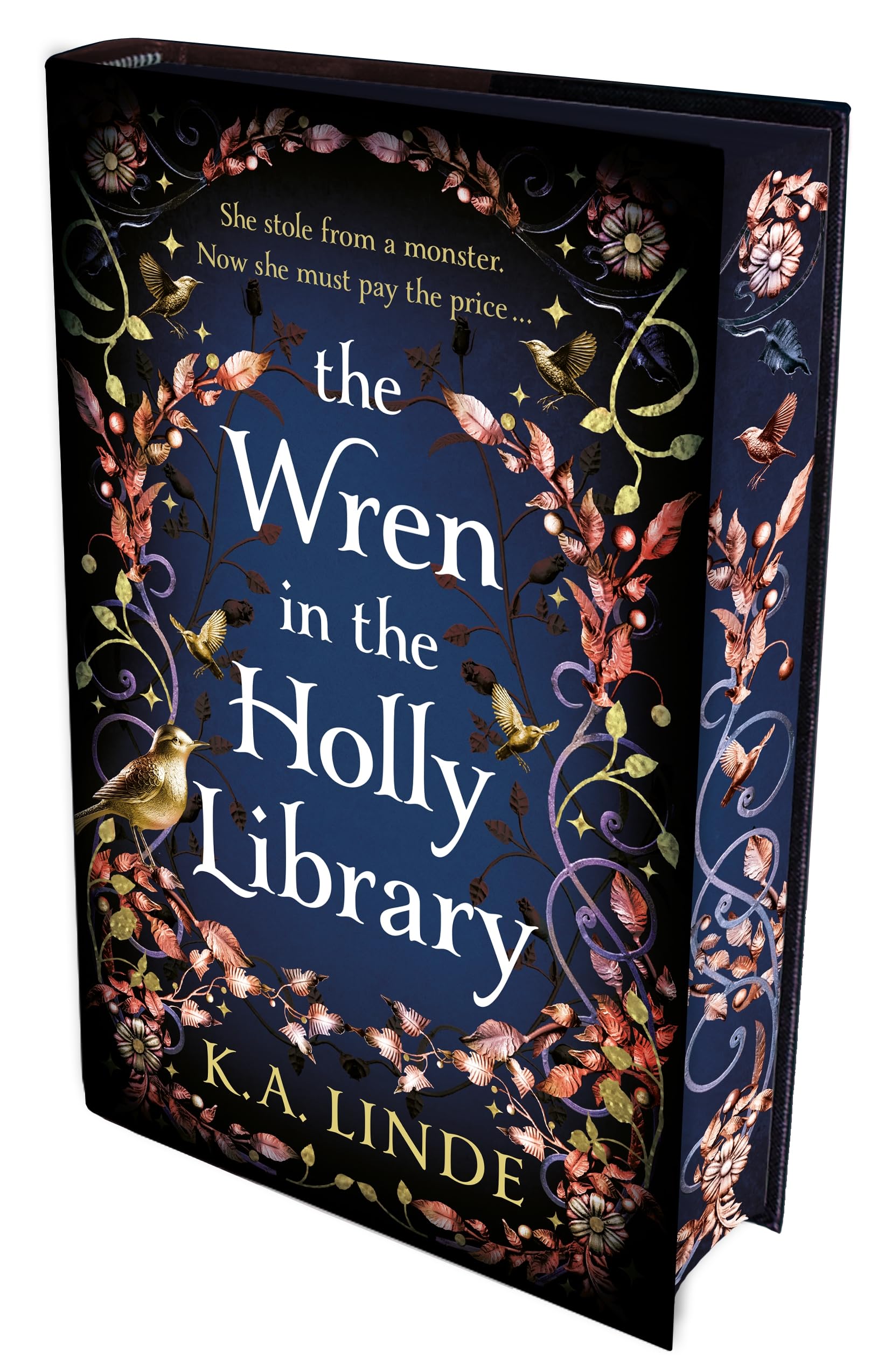 The Wren in the Holly Library: K.A. Linde: 9781035051946: Amazon.com: Books
