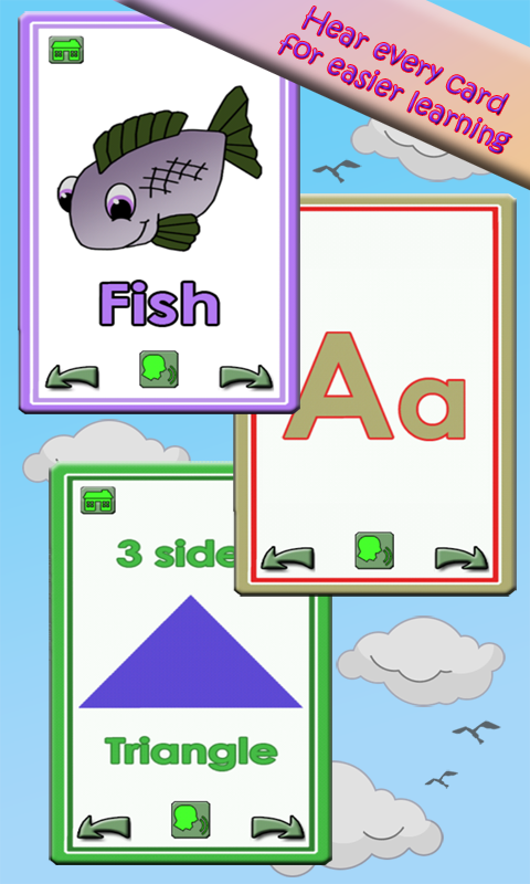 Flash Cards for Learning with Games - App on Amazon Appstore