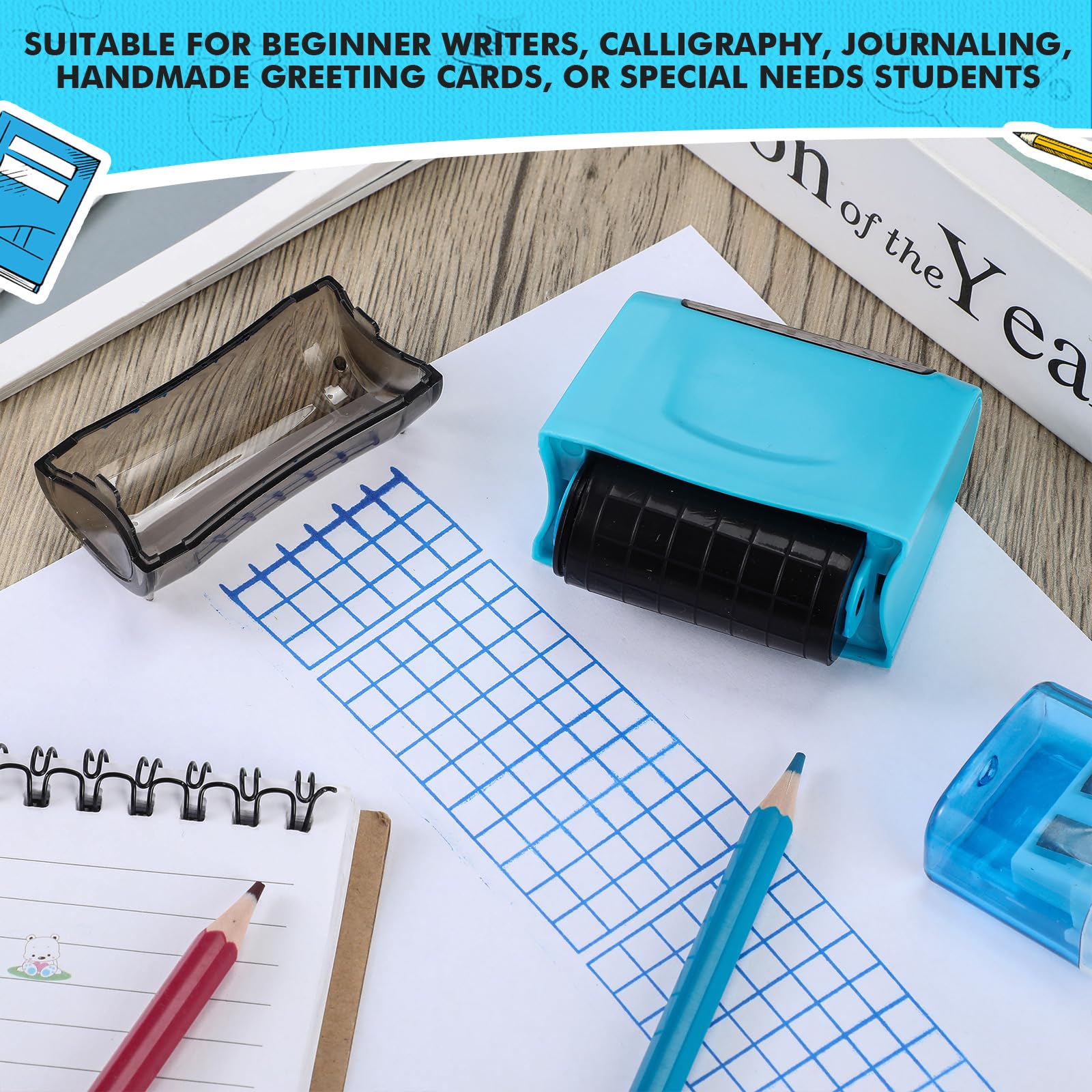 Snapklik.com : Nezyo Multi Frames Handwriting Squares Practice Roller ...