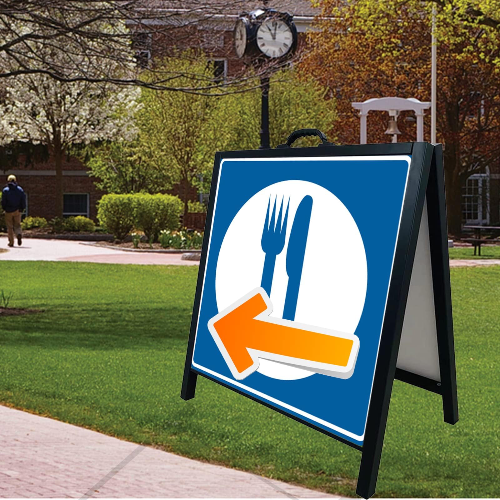 Amazon.com : Signicade A-Frame 24/7 24"x45" Double Sided Sidewalk Sign ...