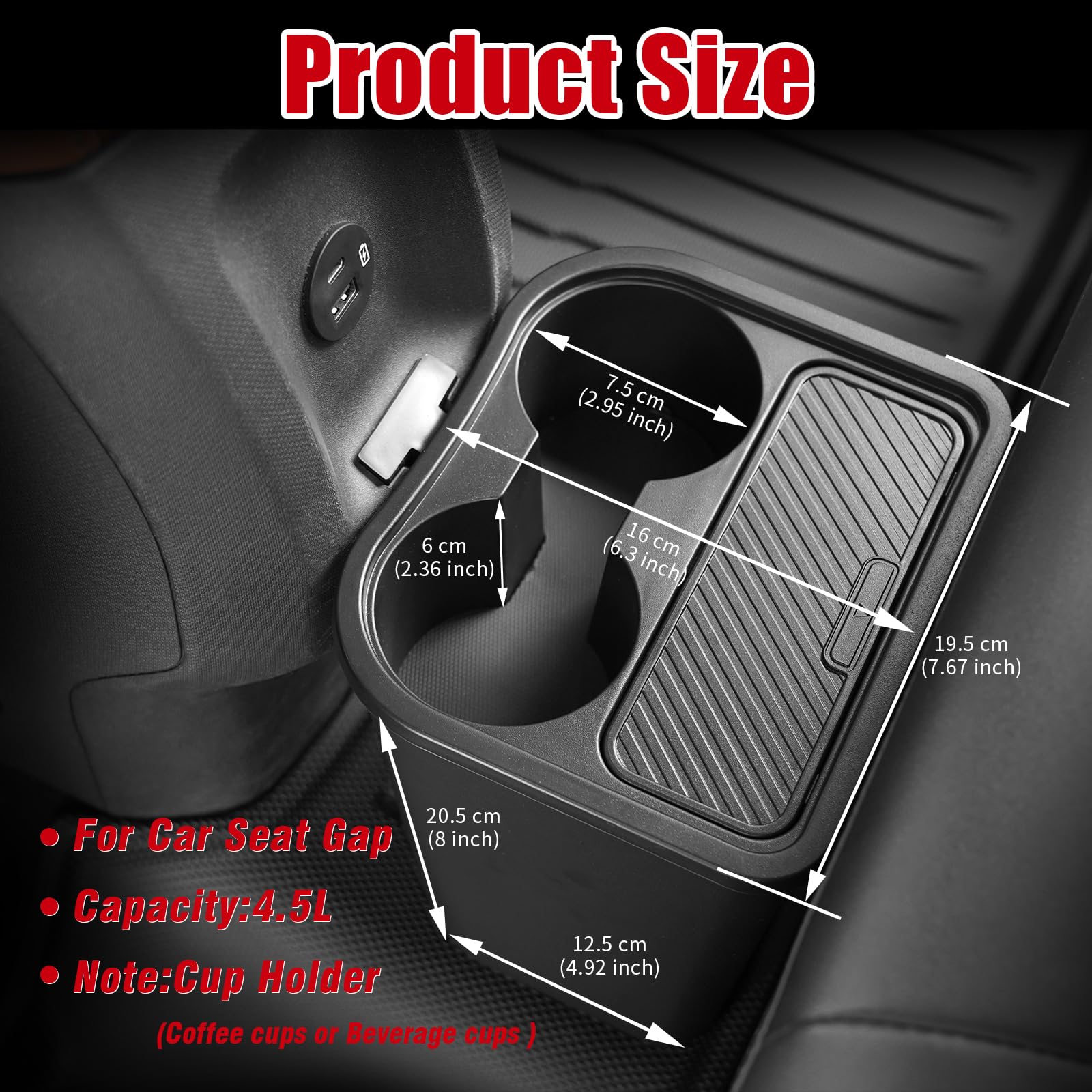 Snapklik.com : Mabett Trash Can For Ford Maverick 2024 2023 2022, Multi ...