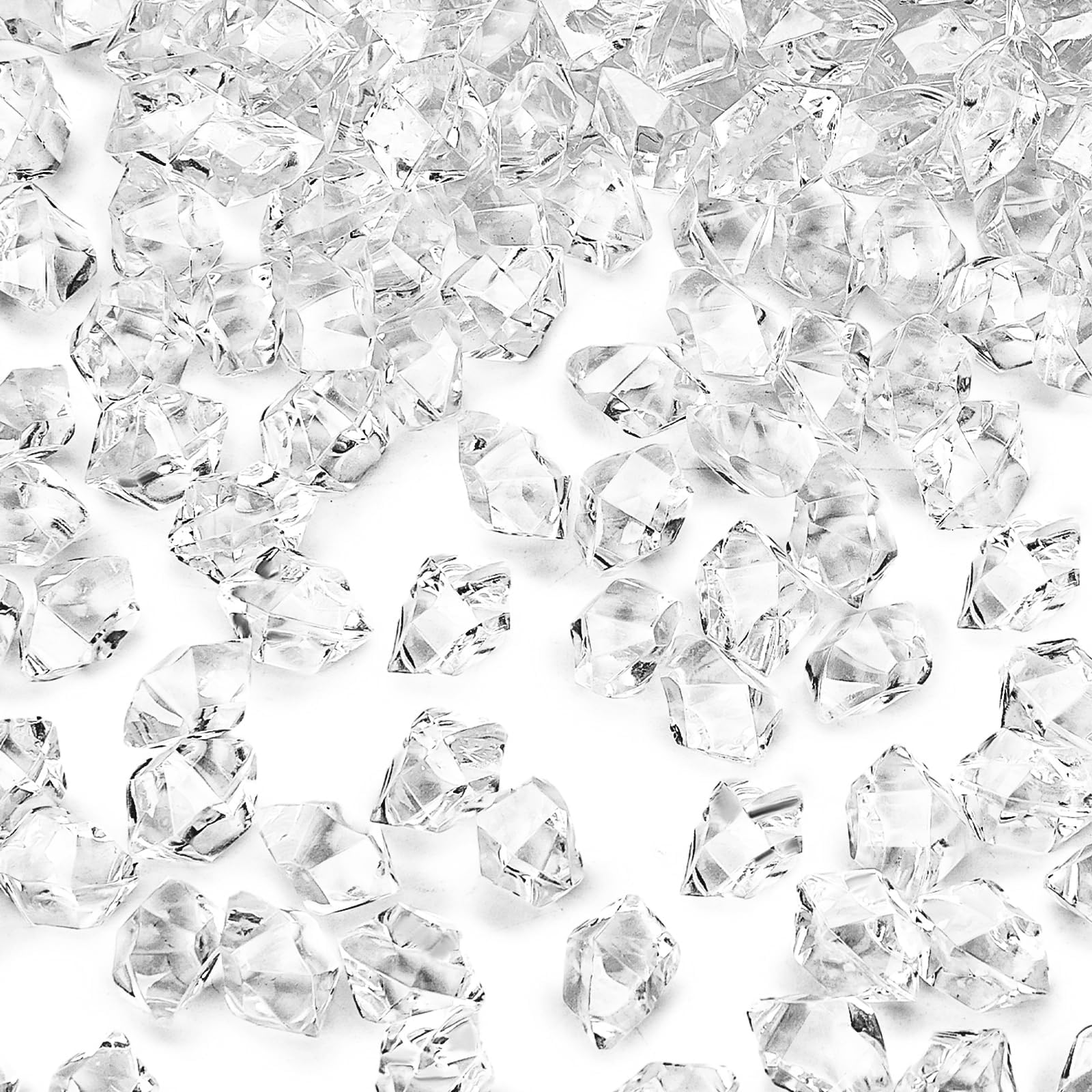 Amazon.com: Quality Clear Acrylic Crushed Ice Ice Rocks for Vase ...