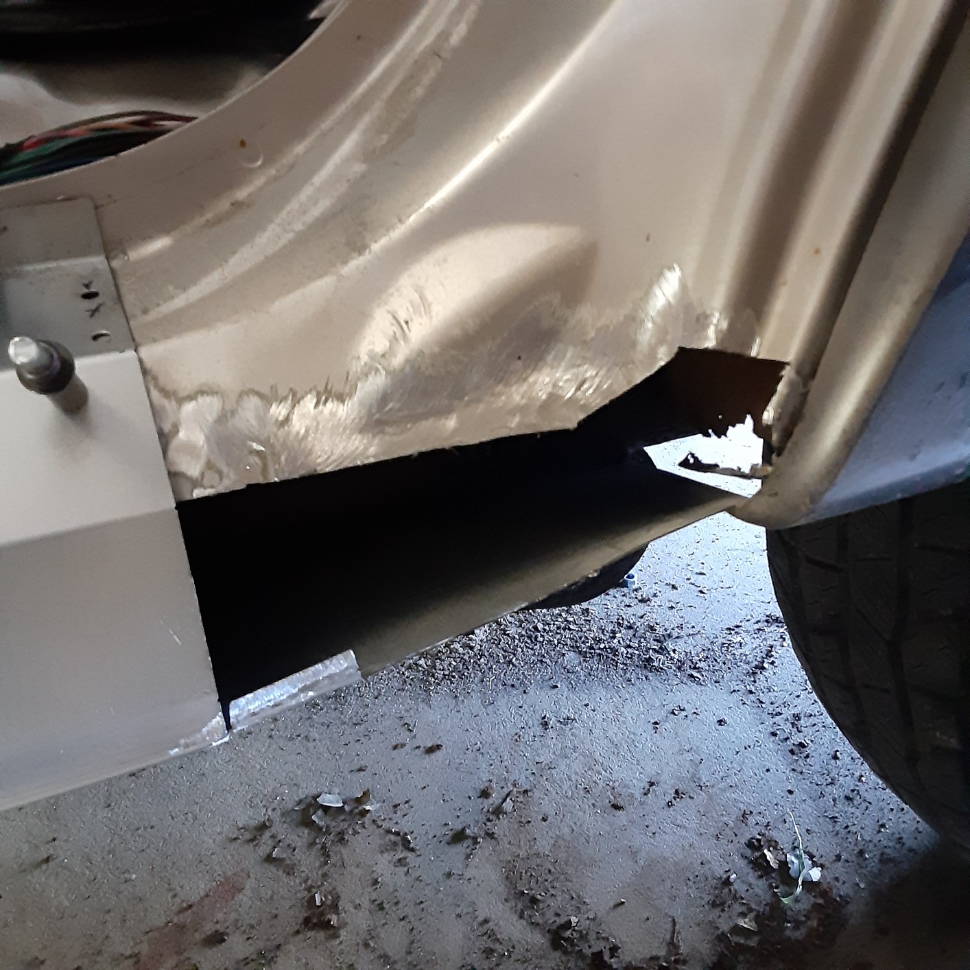 Amazon.com: New Slip-on Outer Rocker Panel Compatible with 2003-2006 ...