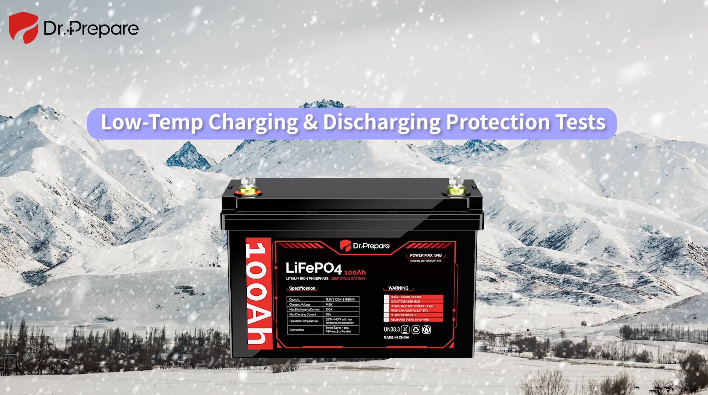 Watch Dr. Prepare LiFePO4 Battery Low Temp Charging Discharging ...