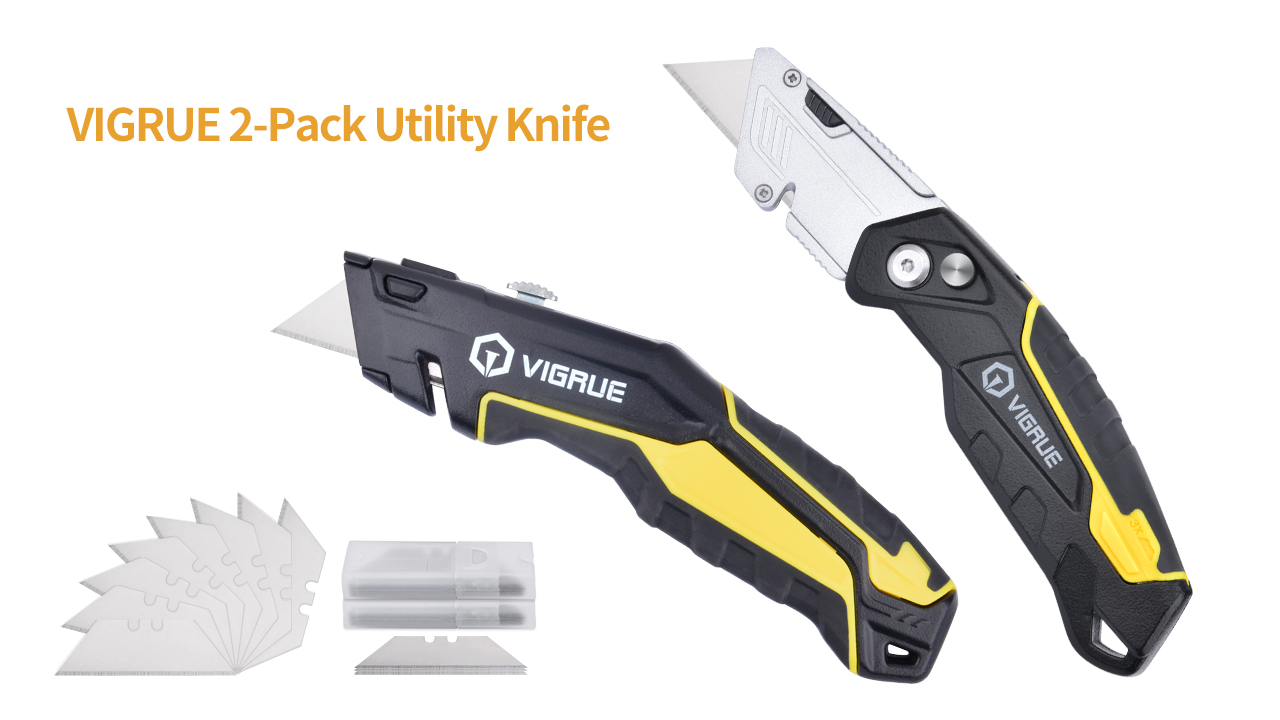Watch VIGRUE 2-Pack Utility Knife on Amazon Live
