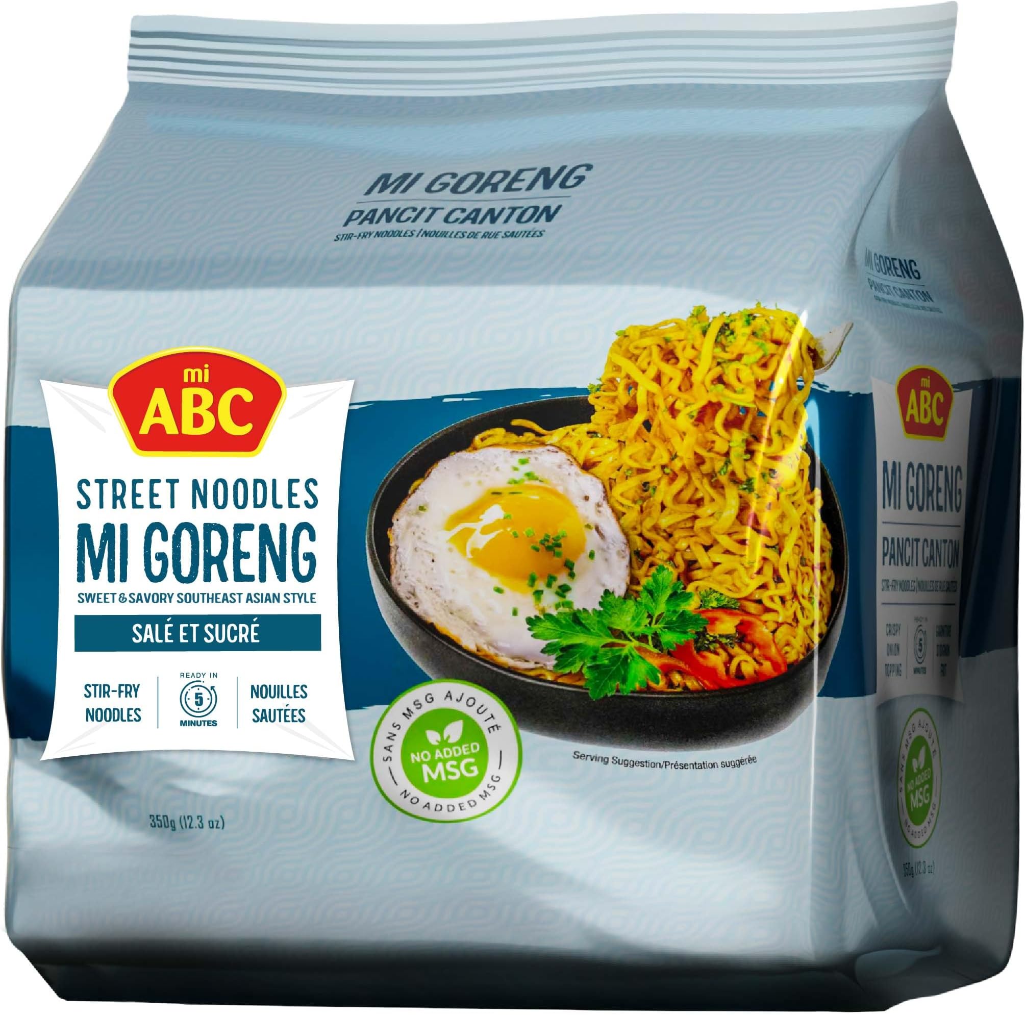 Amazon.com : ABC Mi Goreng Classic Stir Fry Street Noodles (Pack of 40 ...