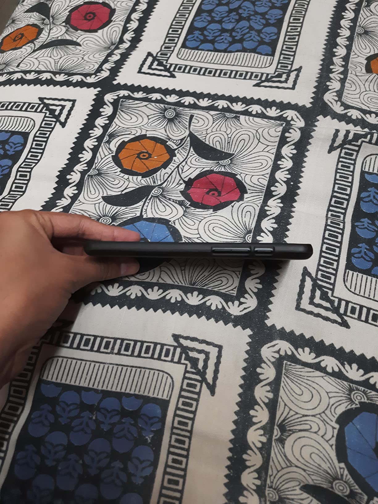 Caseous Back Cover for Tenor 10.OR G (Rubber|Black) : Amazon.in ...