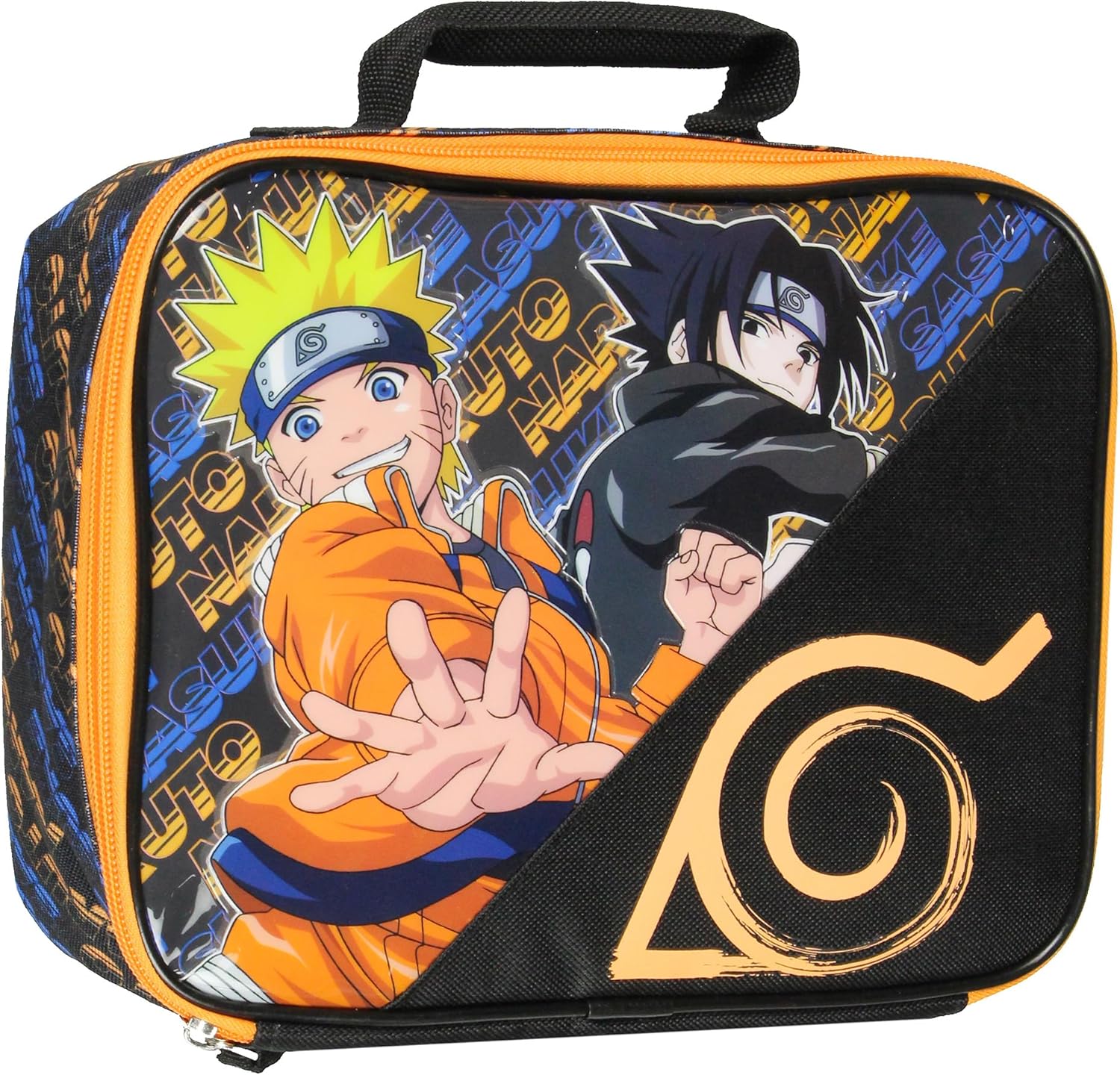 Amazon.com: Naruto Lunch Box Naruto And Sasuke Manga Anime Hidden ...