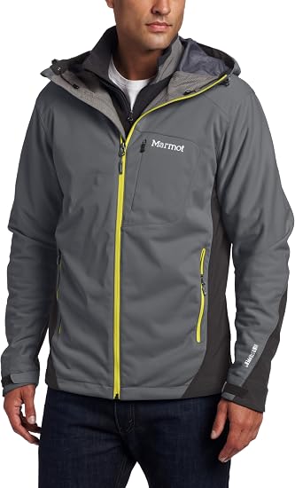 Amazon.com: Marmot Men's ROM Jacket, Grey, Medium : Clothing, Shoes ...