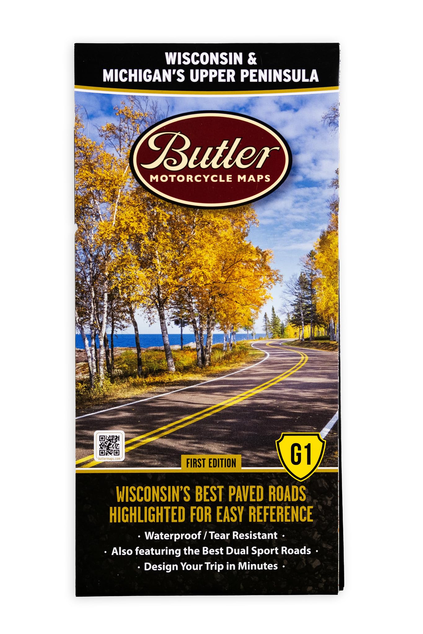 Amazon.com: Butler Maps Wisconsin and Michigan's Upper Peninsula ...