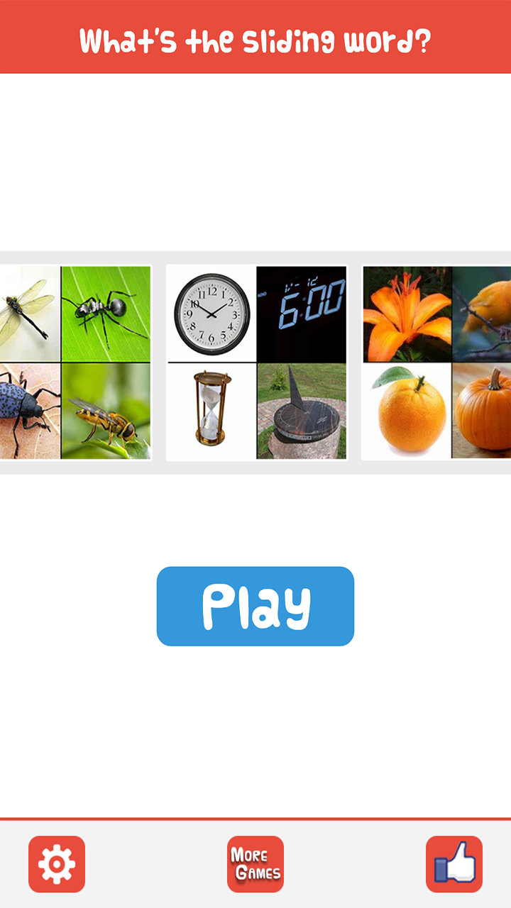 What's the sliding word? - App on Amazon Appstore