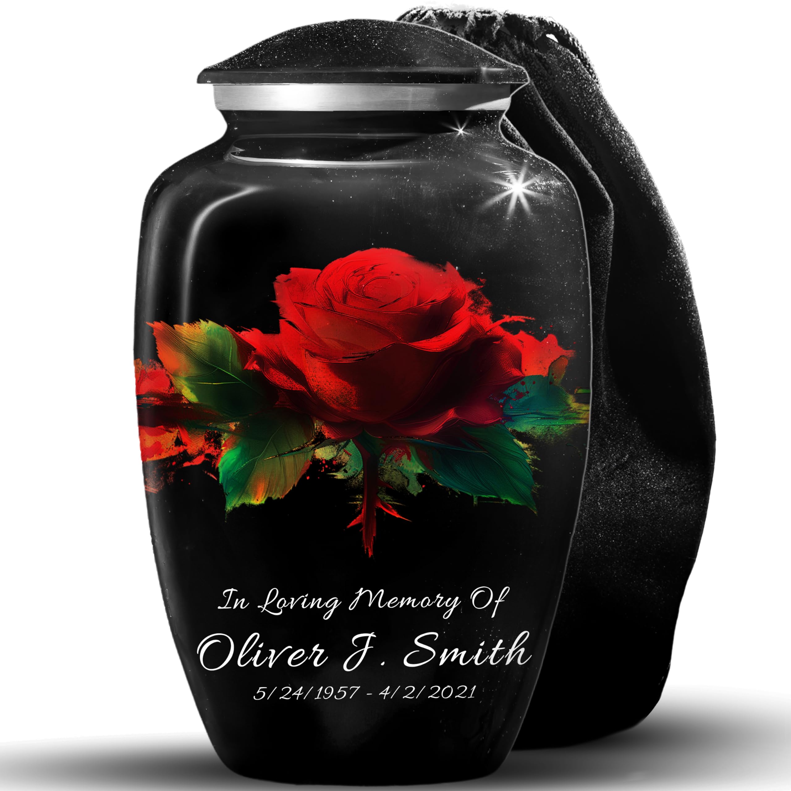 Amazon.com: UrnWorks Personalized Urns for Human Ashes - Made in U.S.A ...