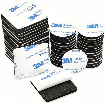 Double Sided Sticky Pads (20mm x 20mm 80PC) : Amazon.co.uk: DIY & Tools
