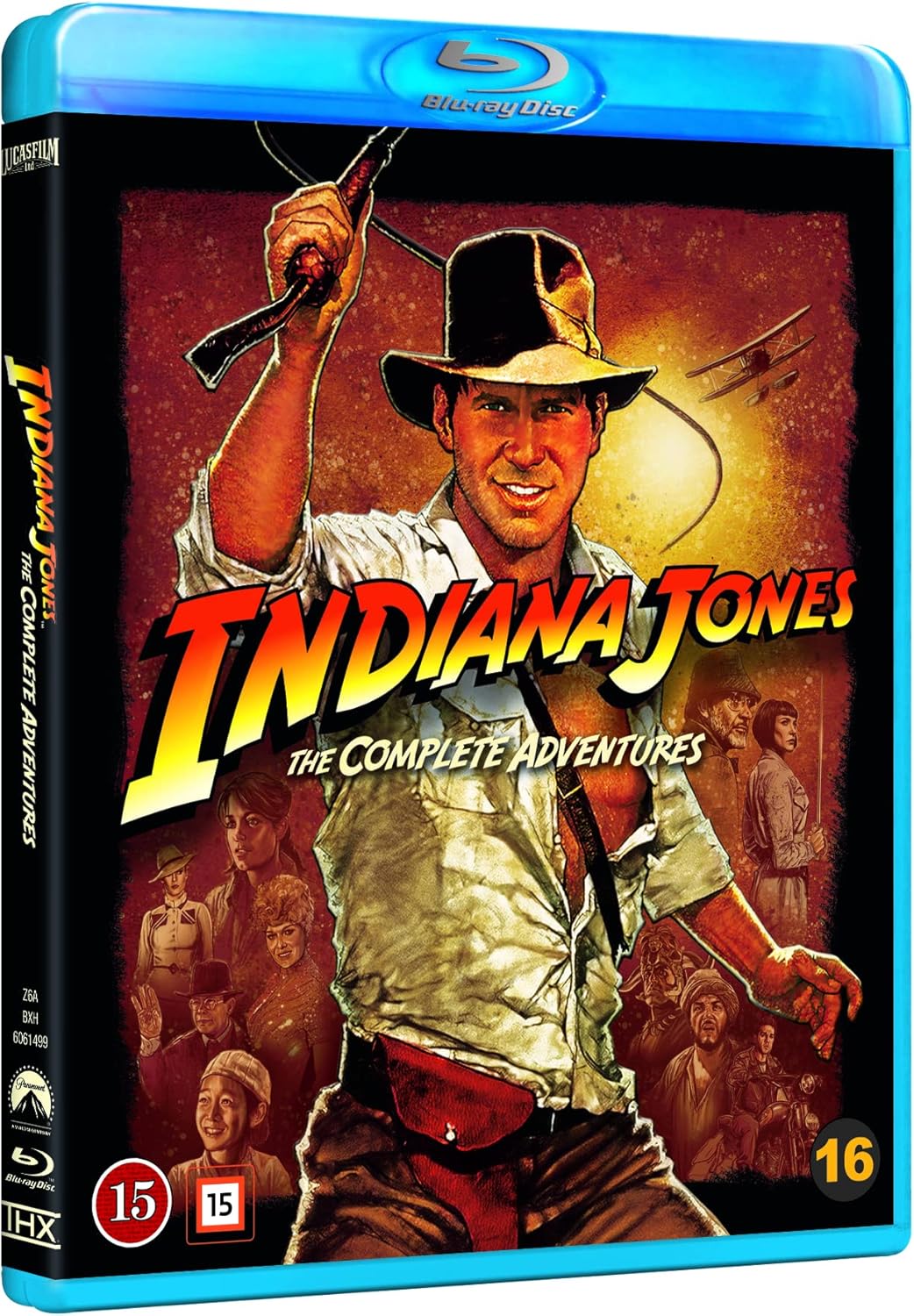 Indiana Jones - Quadrilogy Box (5 disc)(Blu-Ray): Amazon.co.uk: John ...