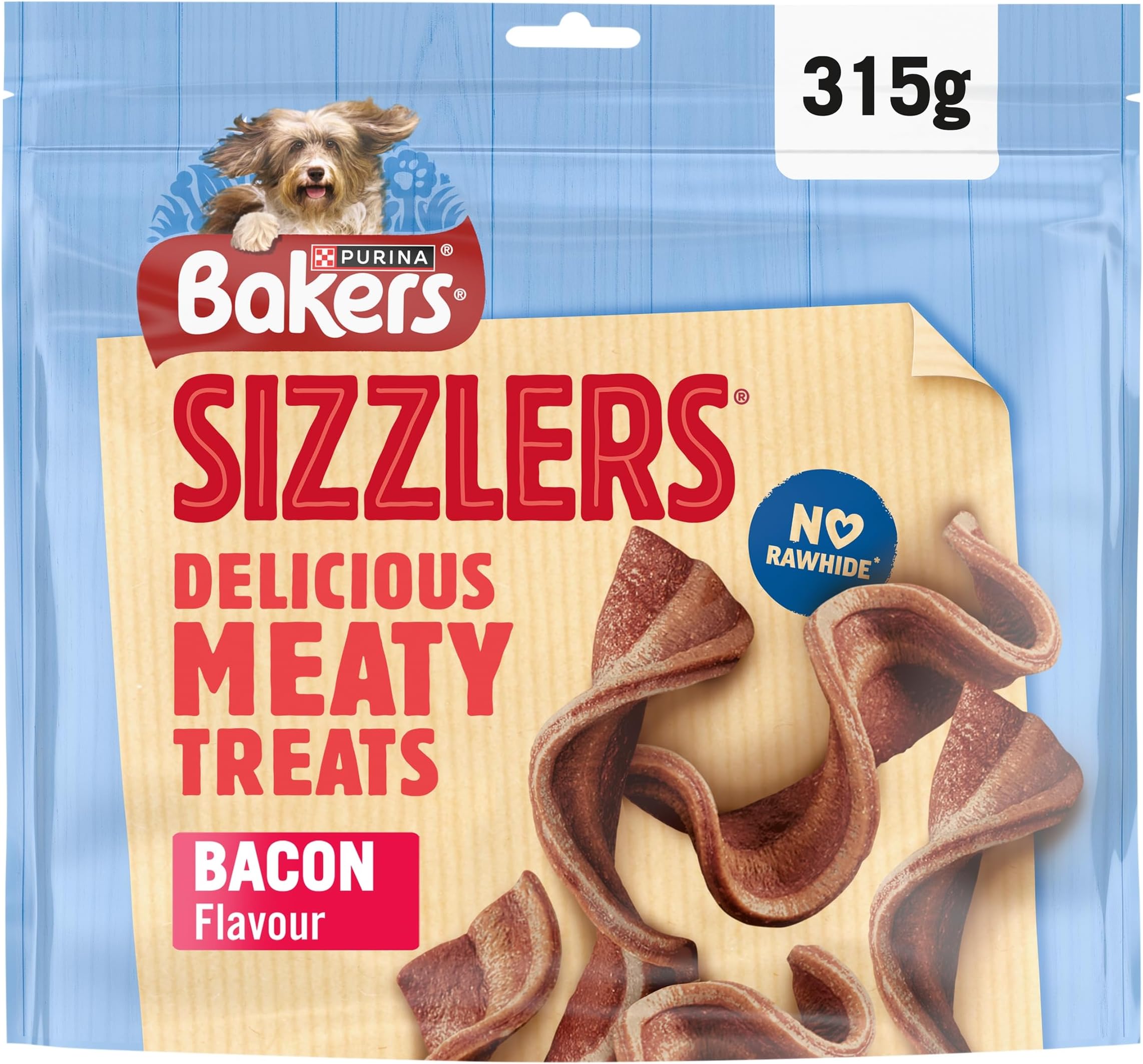 BAKERS SIZZLERS Maxi Bacon 3x315g : Amazon.co.uk: Grocery